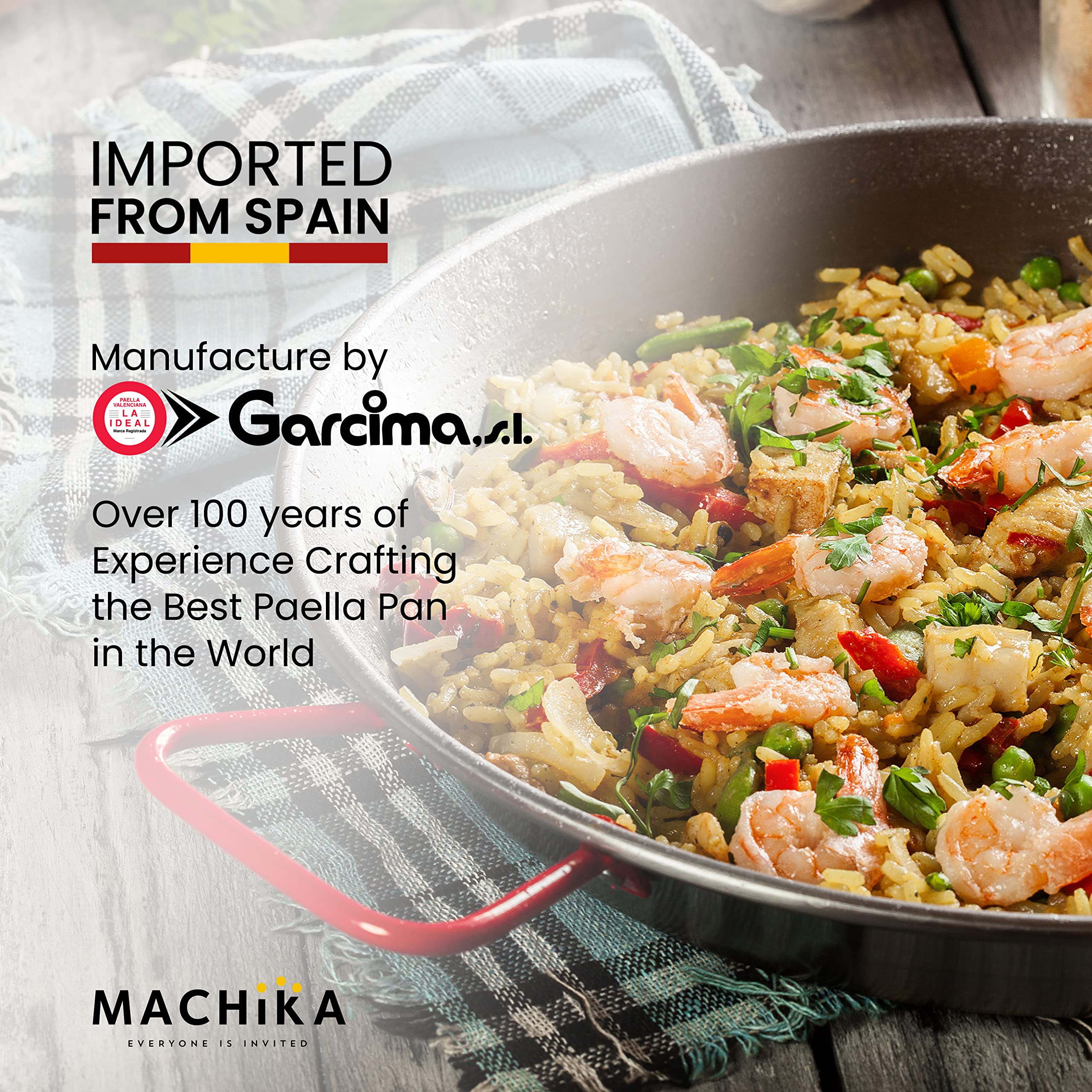 Snapklik.com : Machika Mirador Set Paella Kit