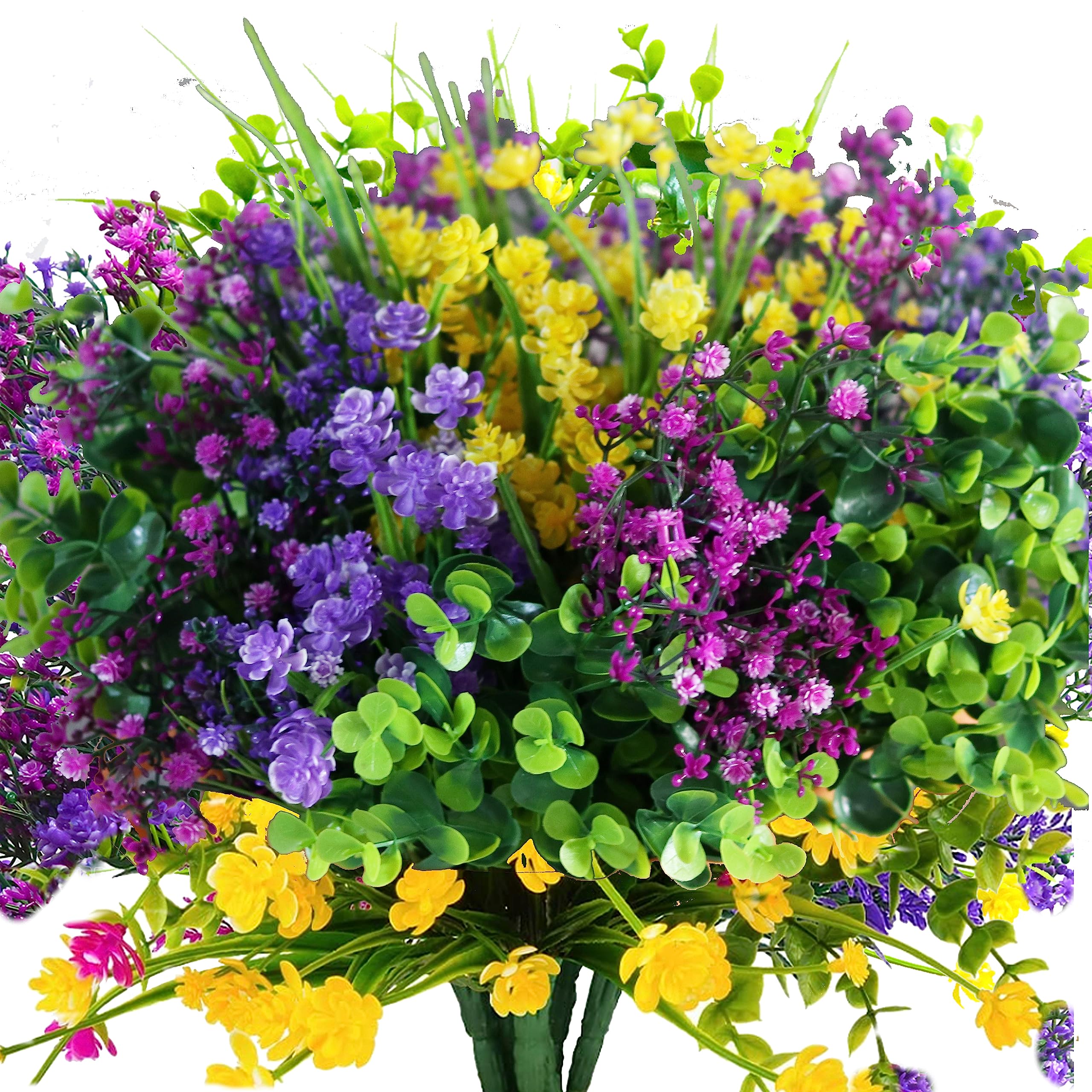 Multi Colored Flower Arrangements