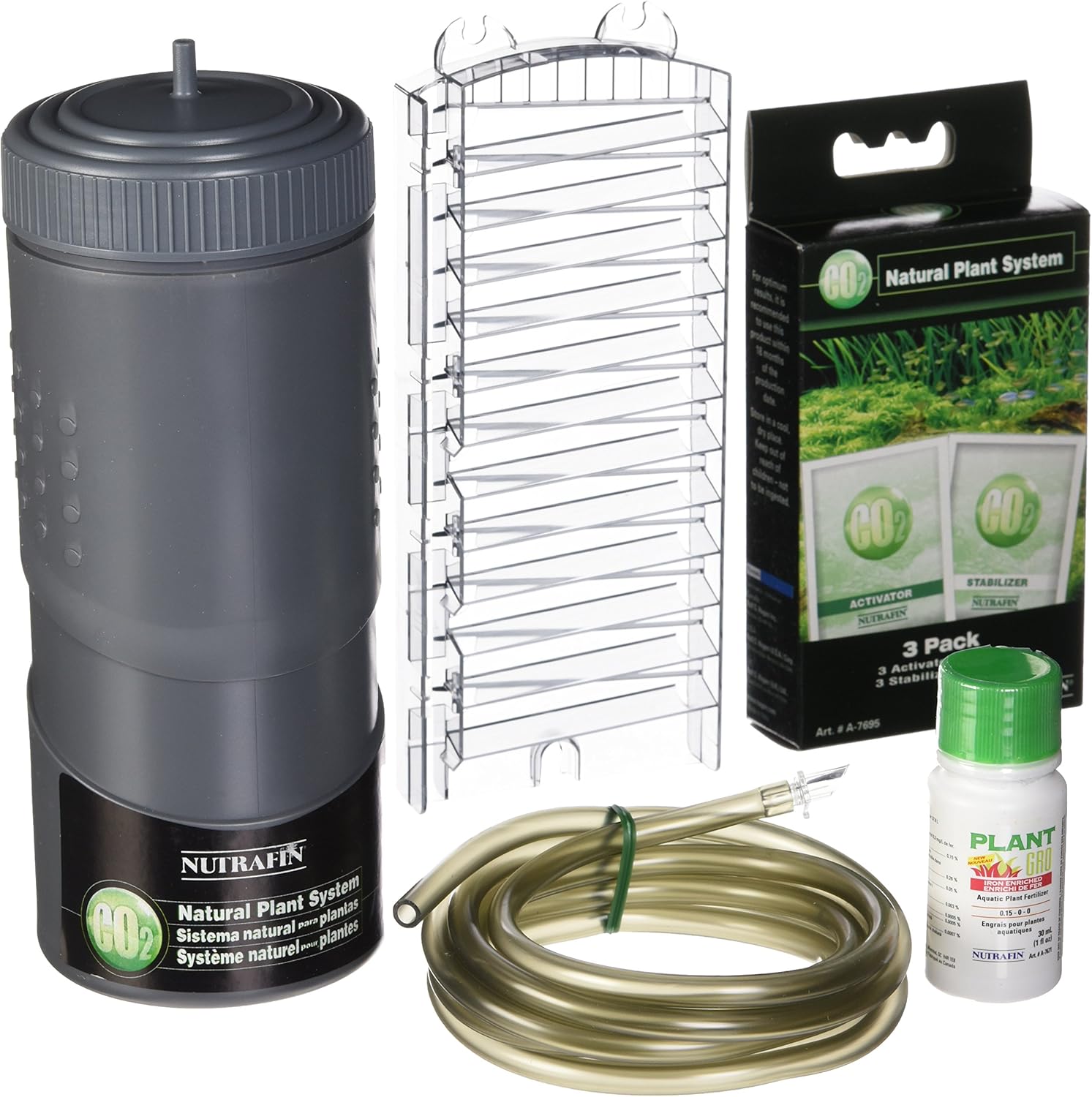 Amazon.com : Nutrafin CO2 Natural Plant System with CO2 Activator and ...