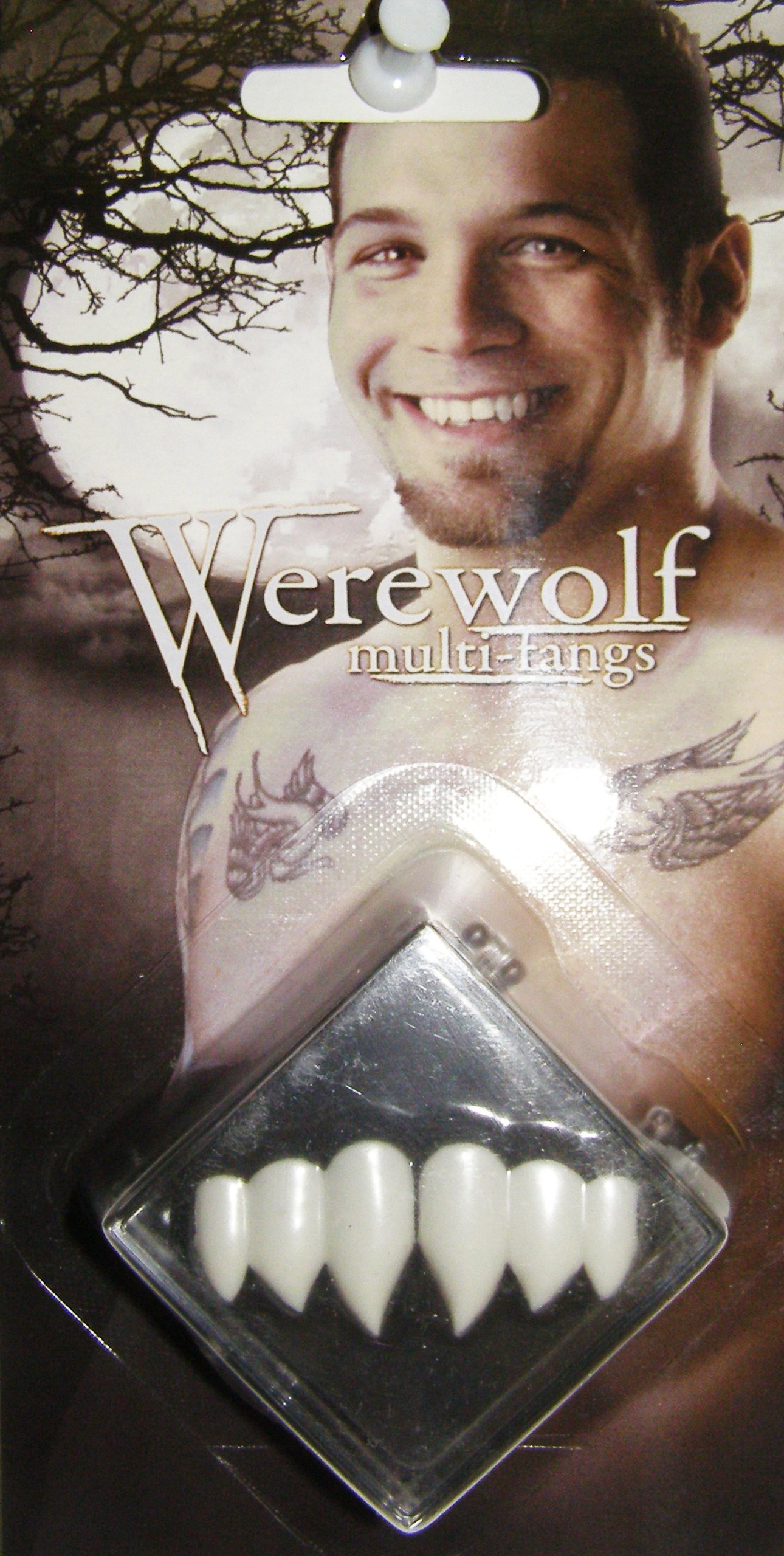Amazon.com: Billy Bob Teeth Unisex Adult Werewolf Triple Fang Adult ...