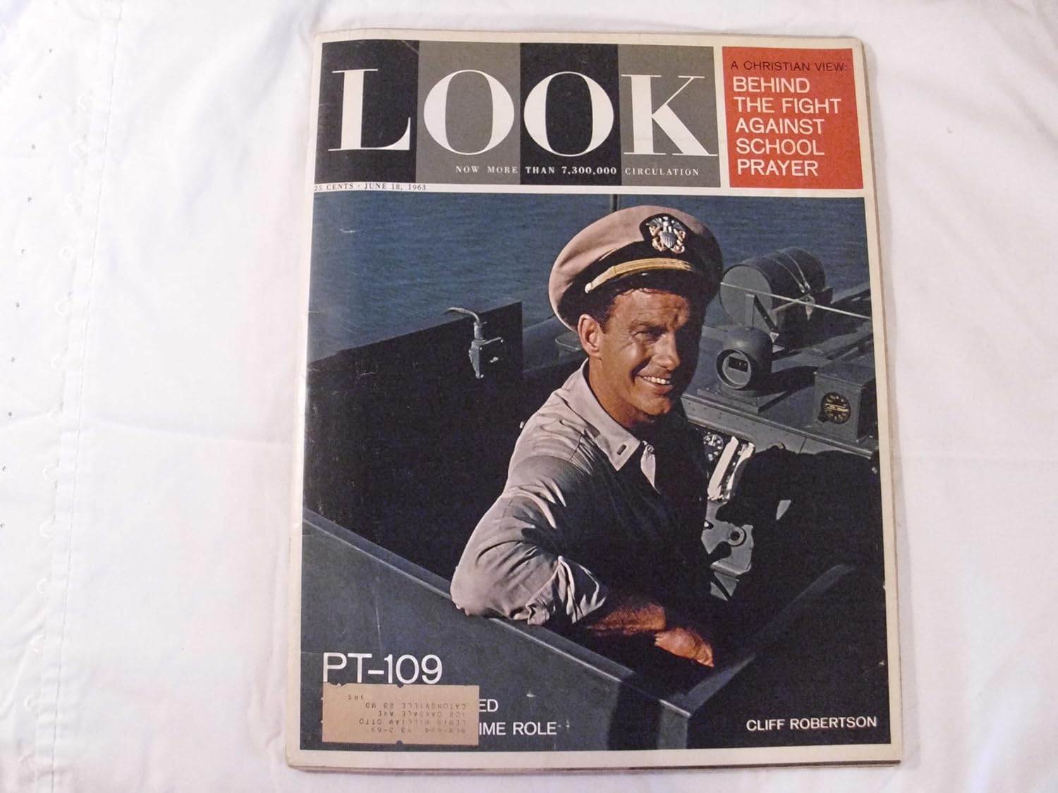 Look Magazine June 18, 1963 Cover Story: PT-109 the Man JFK Picked to ...