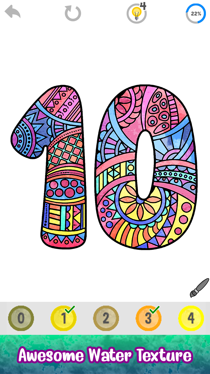 Numbers Color by Number - Adult Color Book:Amazon.co.uk:Appstore for ...