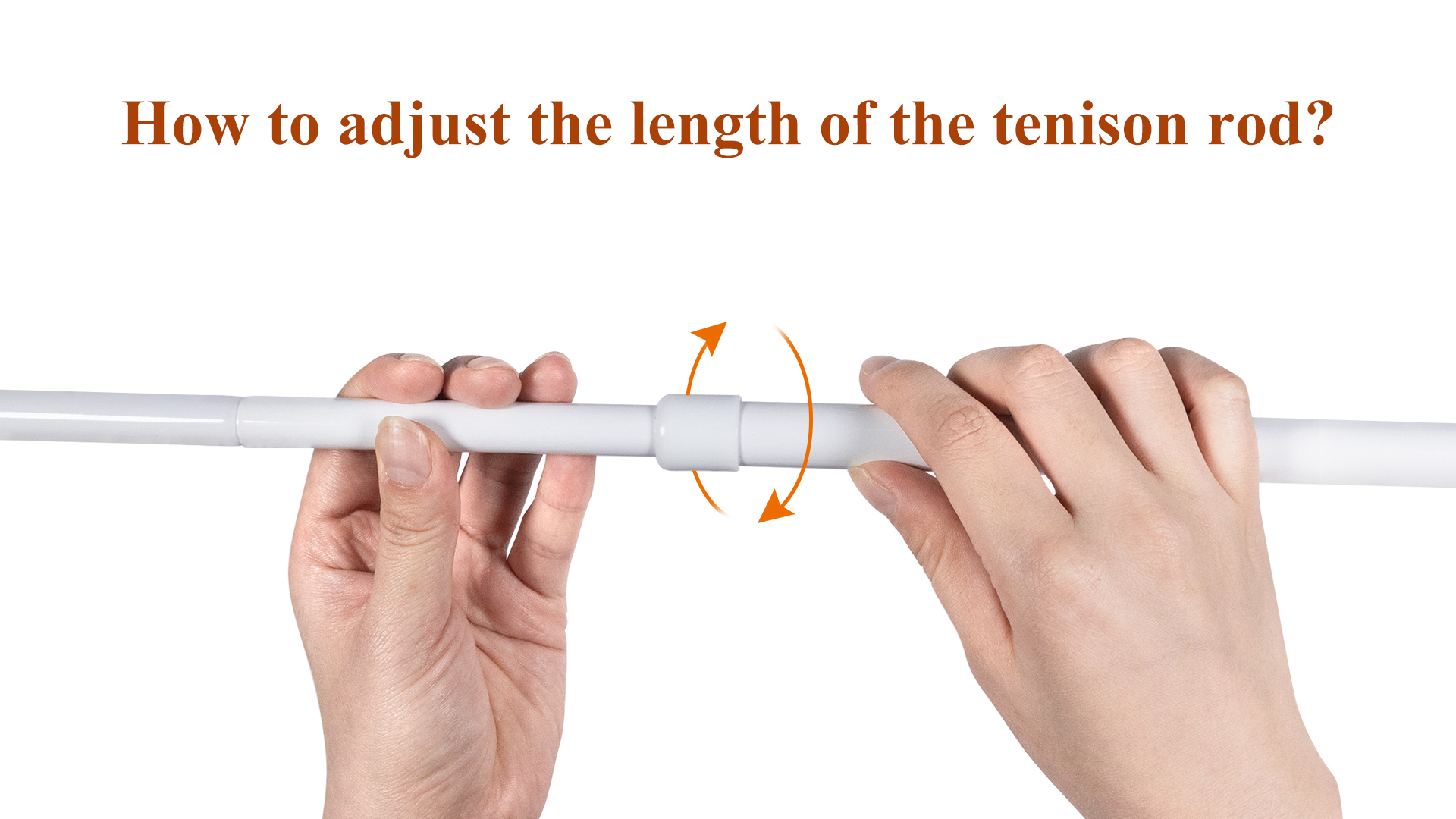 Watch How to adjust the length of the tension rod? on Amazon Live