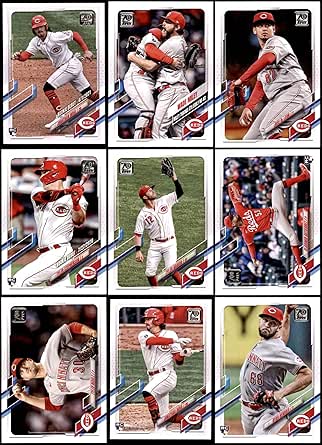 Amazon.com: 2021 Topps Update Cincinnati Reds Team Set Cincinnati Reds ...