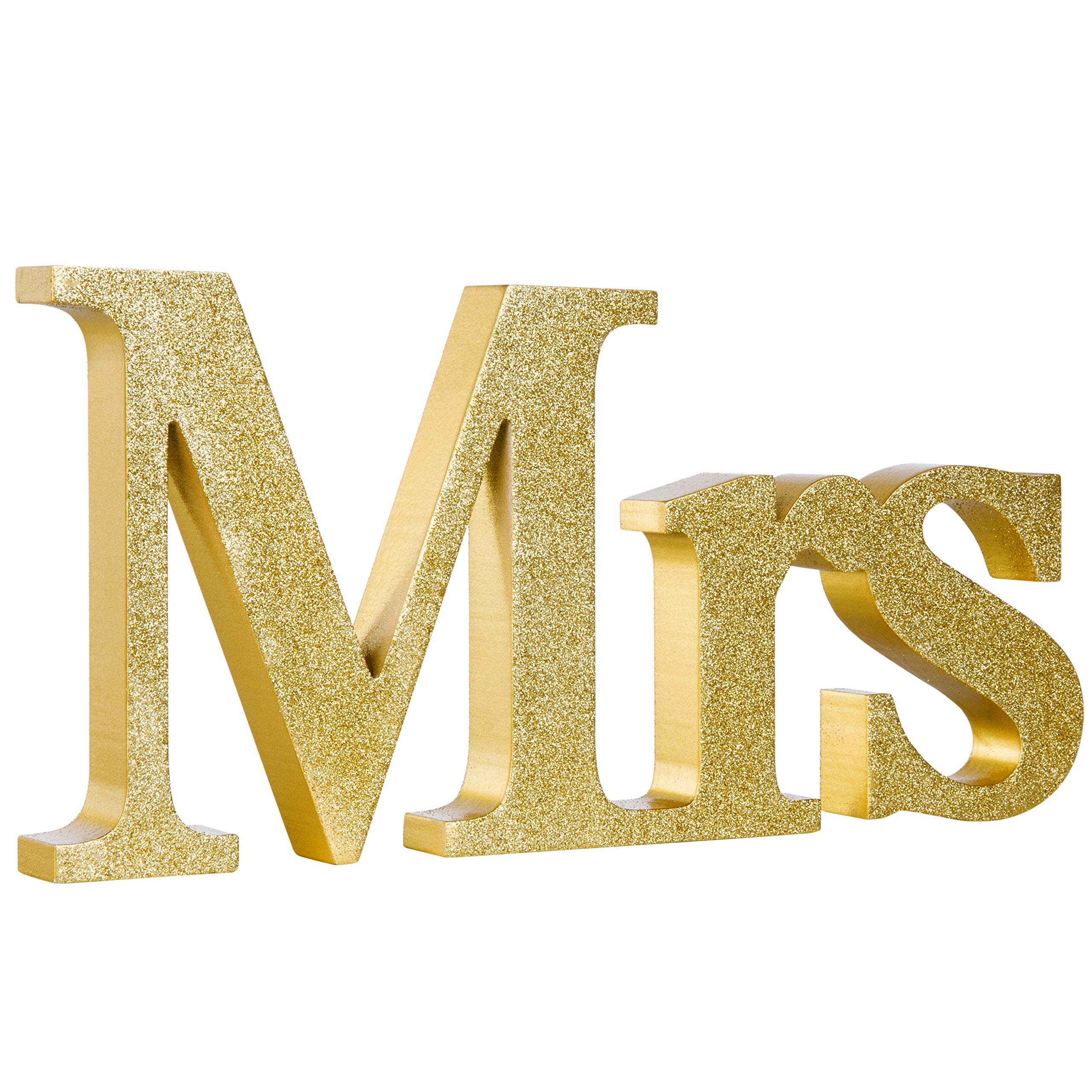 Mr And Mrs Block Letters
