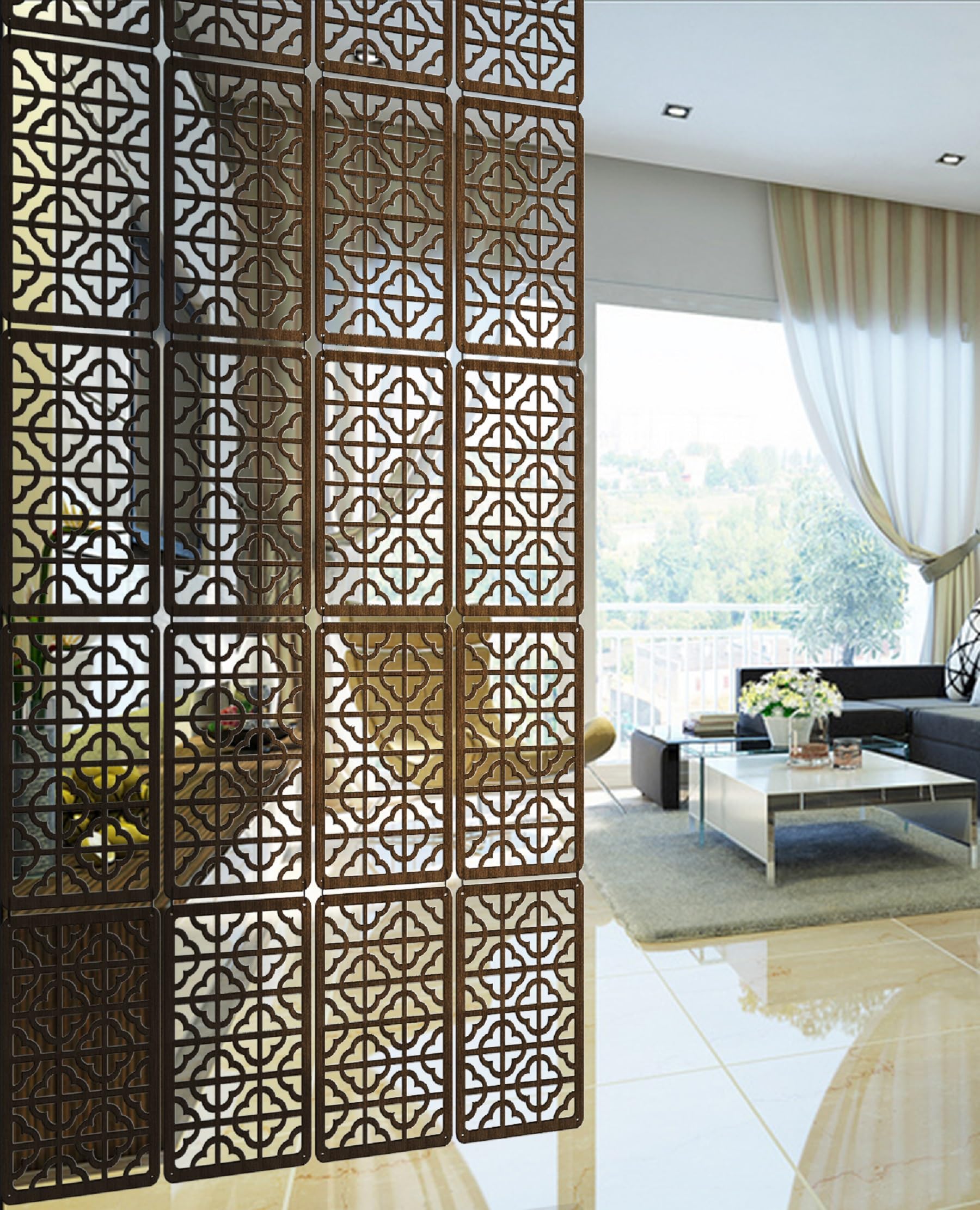 Planet Decor Attractive Hanging DIY Room Divider Decorative Wall Screen ...