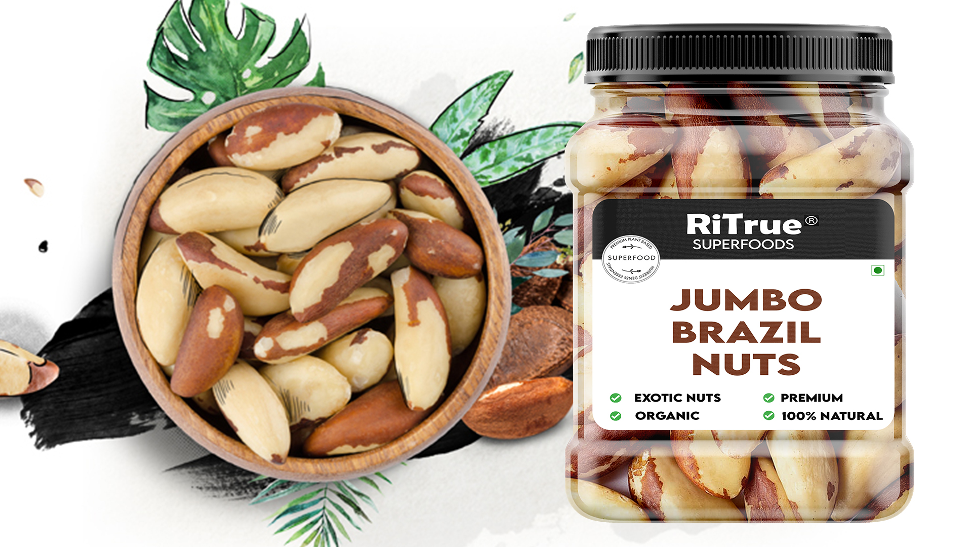Watch RiTrue - Jumbo Brazil Nuts - Selenium Rich Nuts on Amazon Live