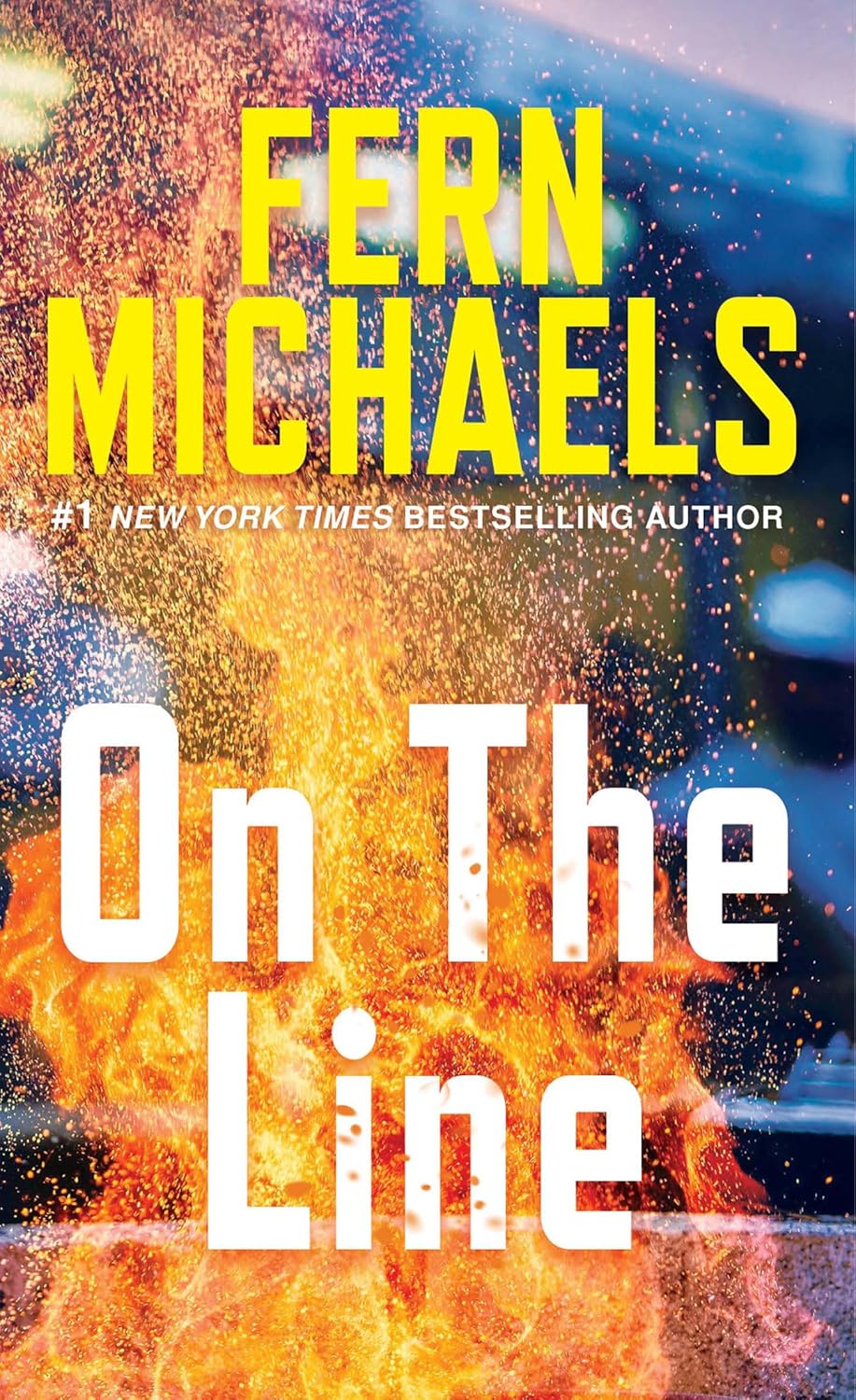 On the Line: A Riveting Novel of Suspense: Michaels, Fern ...