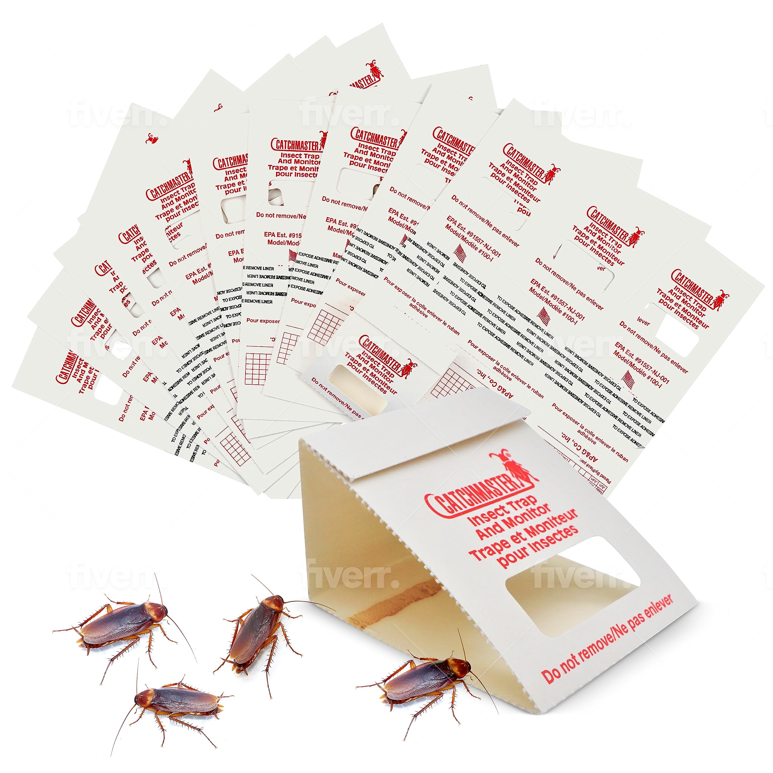 Buy Catchmaster Cockroach Trap 30x Premium Roach Trap 100i ...