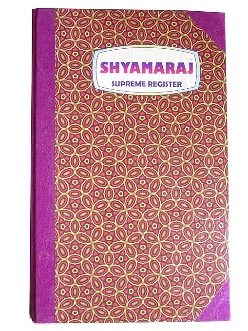 Shyamaraj Single Line Long Register (100 Pages) : Amazon.in: Office ...