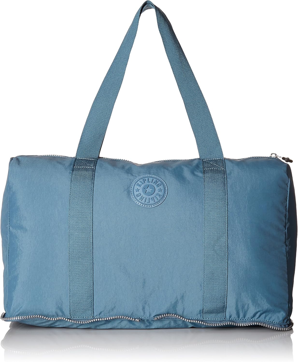 Amazon.com | Kipling Women's Honest Solid Packable Duffle Bag, Blue ...