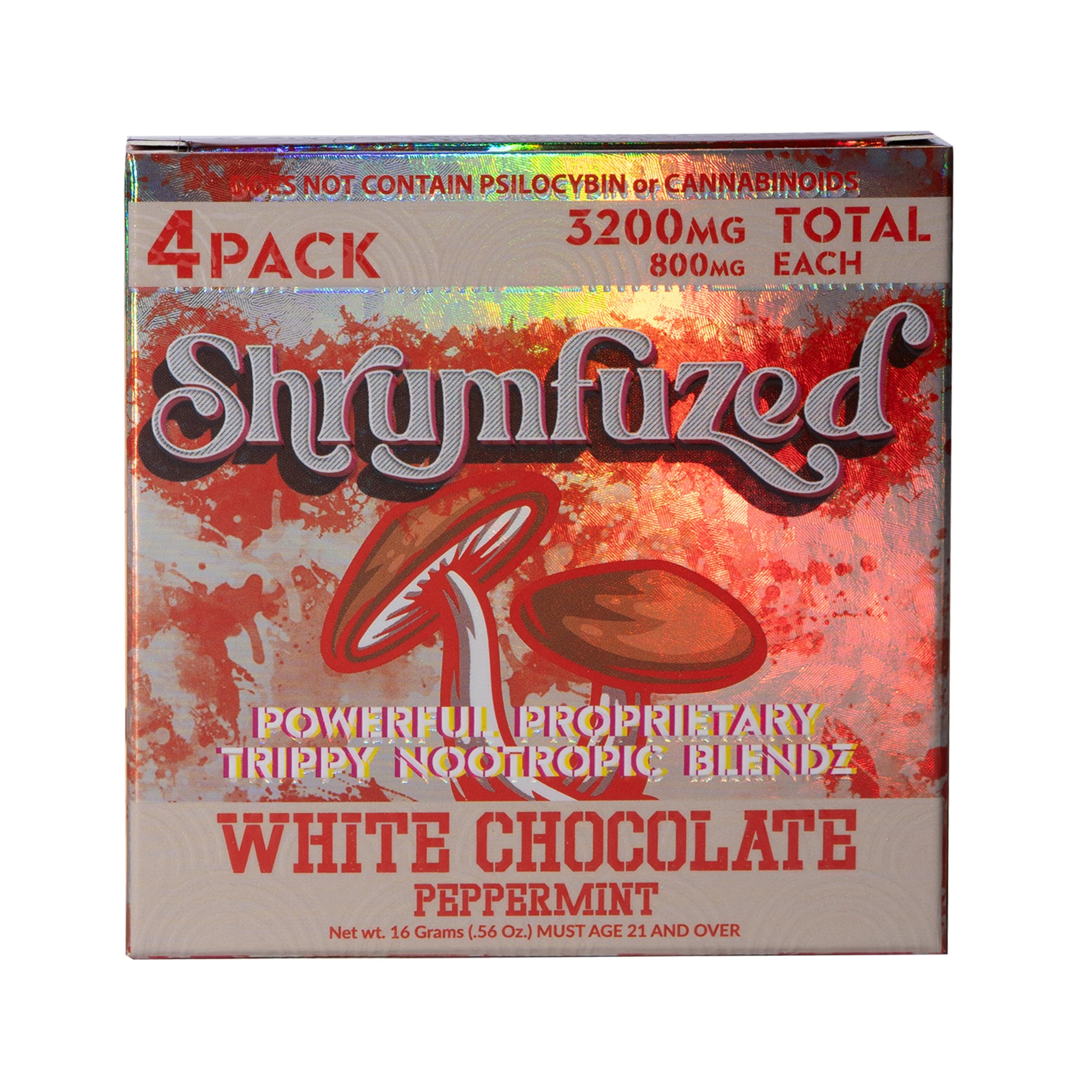 Amazon.com: Shrumfuzed - Proprietary Nootropic Gummy 8000mg - Lion's ...