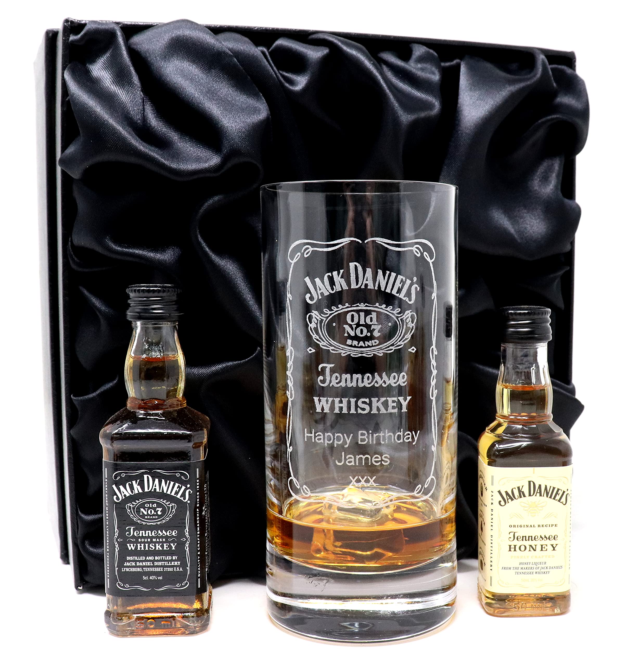 Personalised Premium Highball And Miniature Jack Daniels Label Design ...