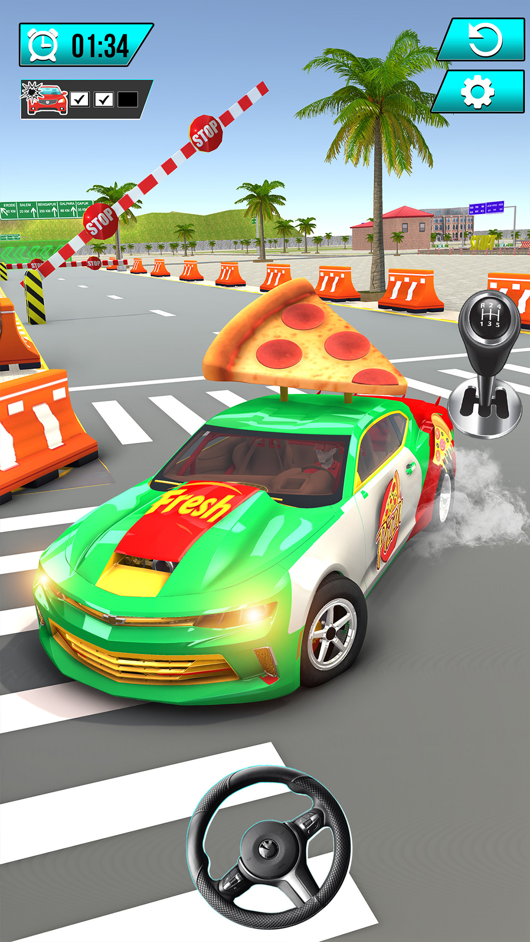 Fast Food Pizza Delivery Car Driving Simulator Game – Offroad Sports ...
