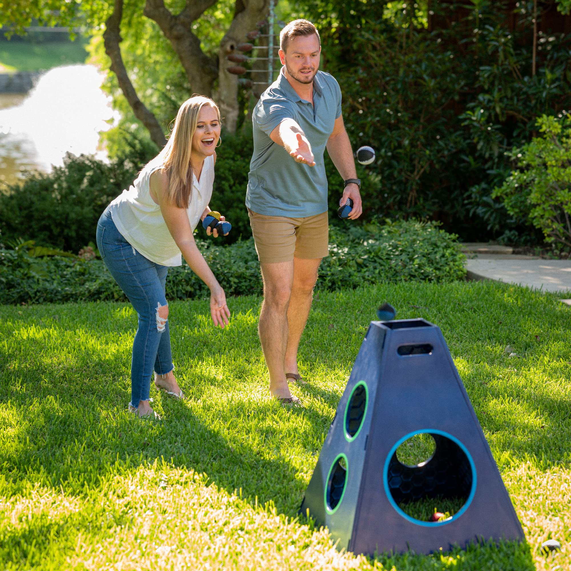 Caliber Games TowerBall Bundle - Backyard, Lawn, Beach & Tailgate Game ...