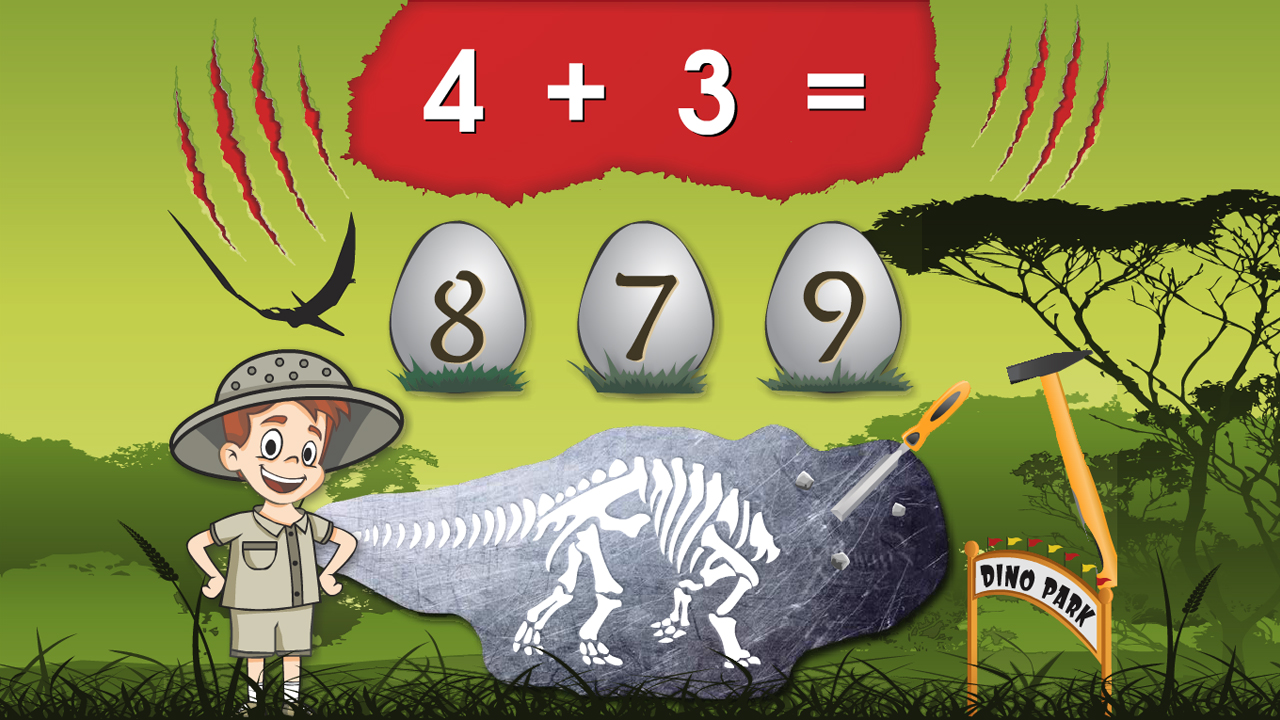 Dinosaur Park Math - App on Amazon Appstore