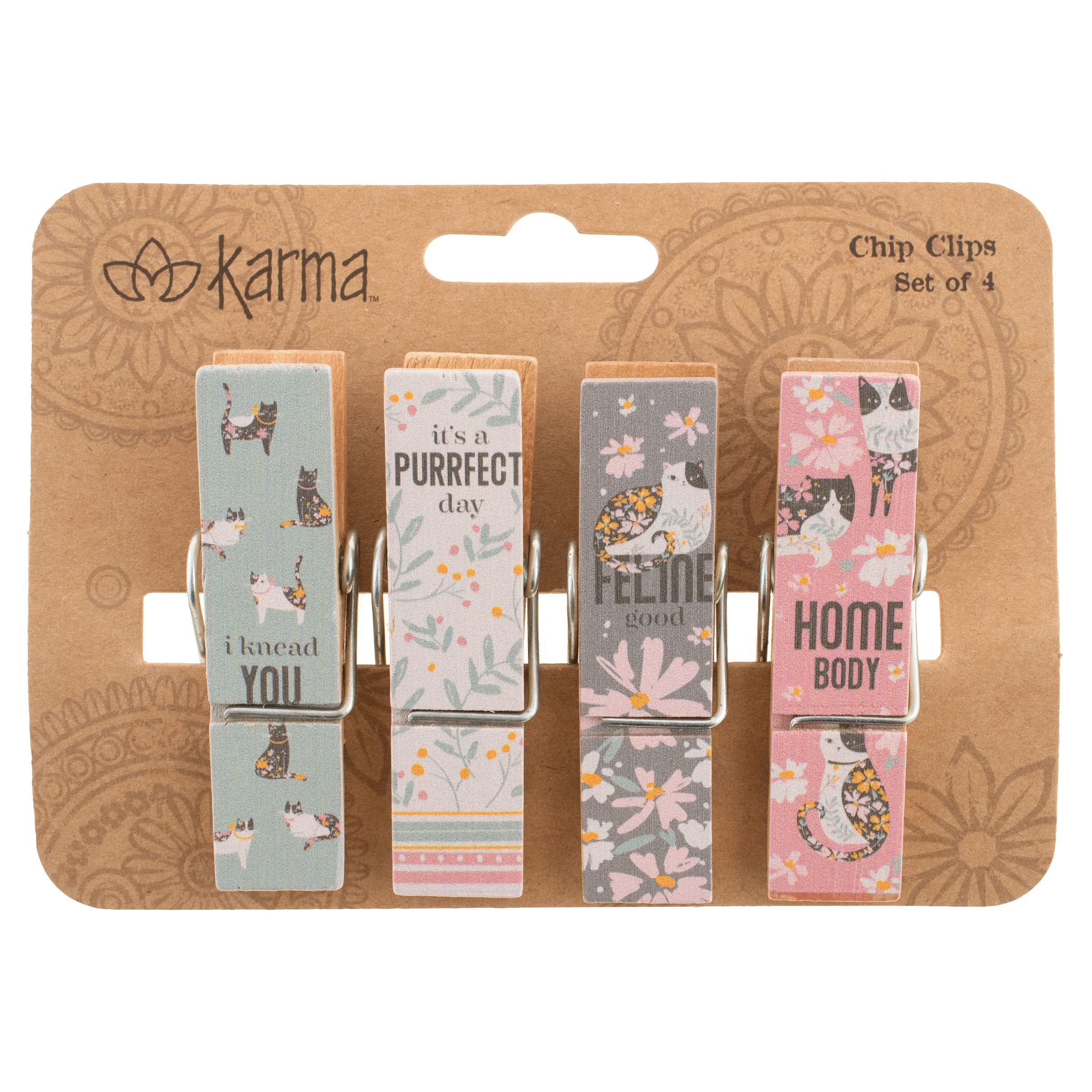 Amazon.com: Karma Chip Clips - Bag Clips - Potato Chip Bag Clips ...