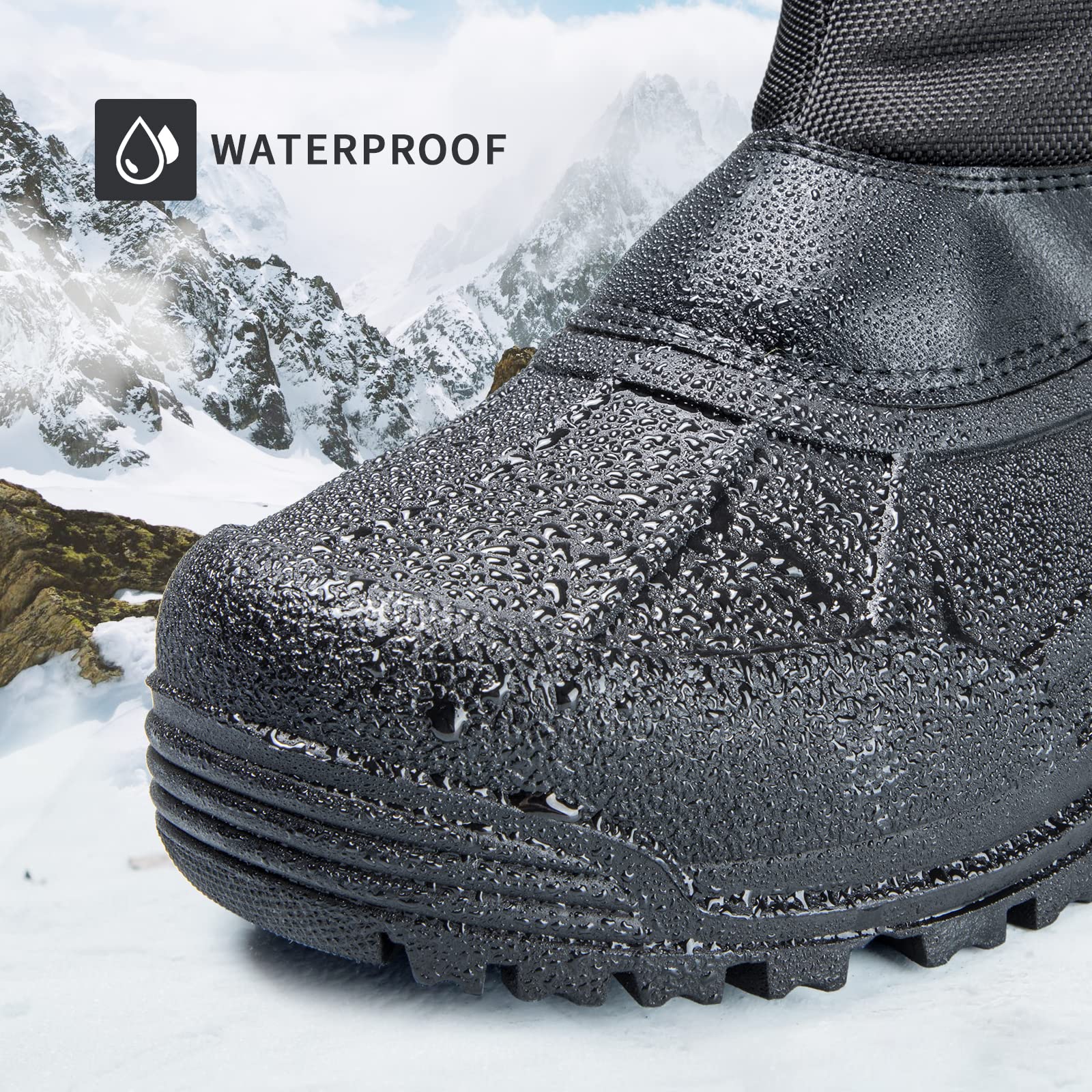 Snapklik.com : Mysoft Winter Mens Snow Boots