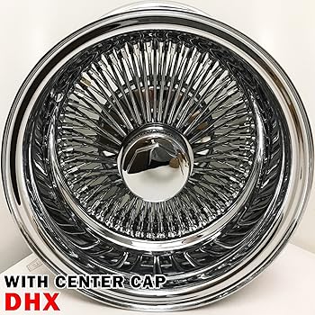 Amazon.com: 13x7 100 rev spoke chrome wire wheels: Automotive
