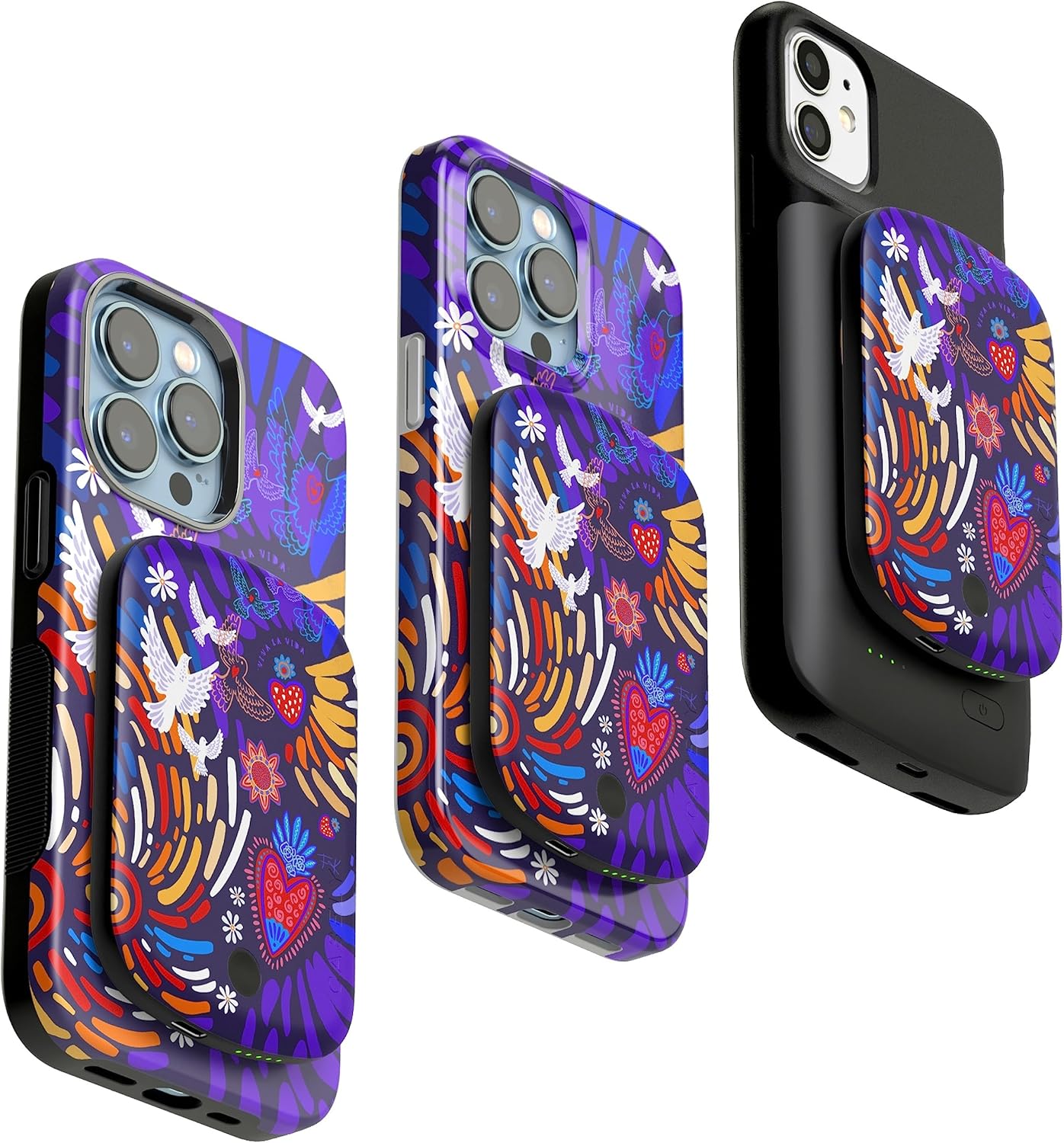 Casely Power Pod Paquete de baterías compatibles MagSafe Frida Kahlo ...