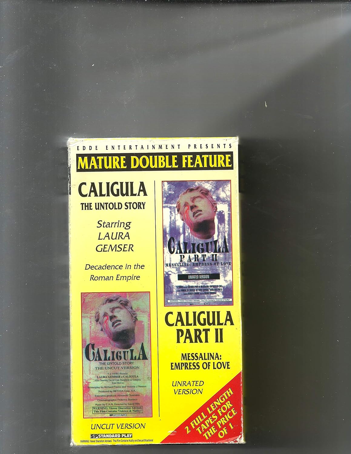 Amazon.com: Caligula/Caligulapart II [VHS] : Various: Movies & TV