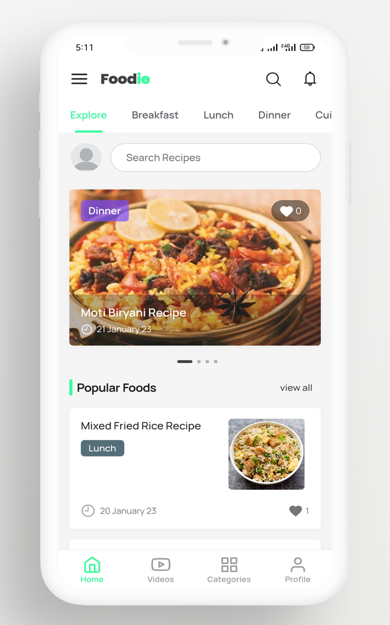 Foodie: Your Food Recipe App - App on Amazon Appstore
