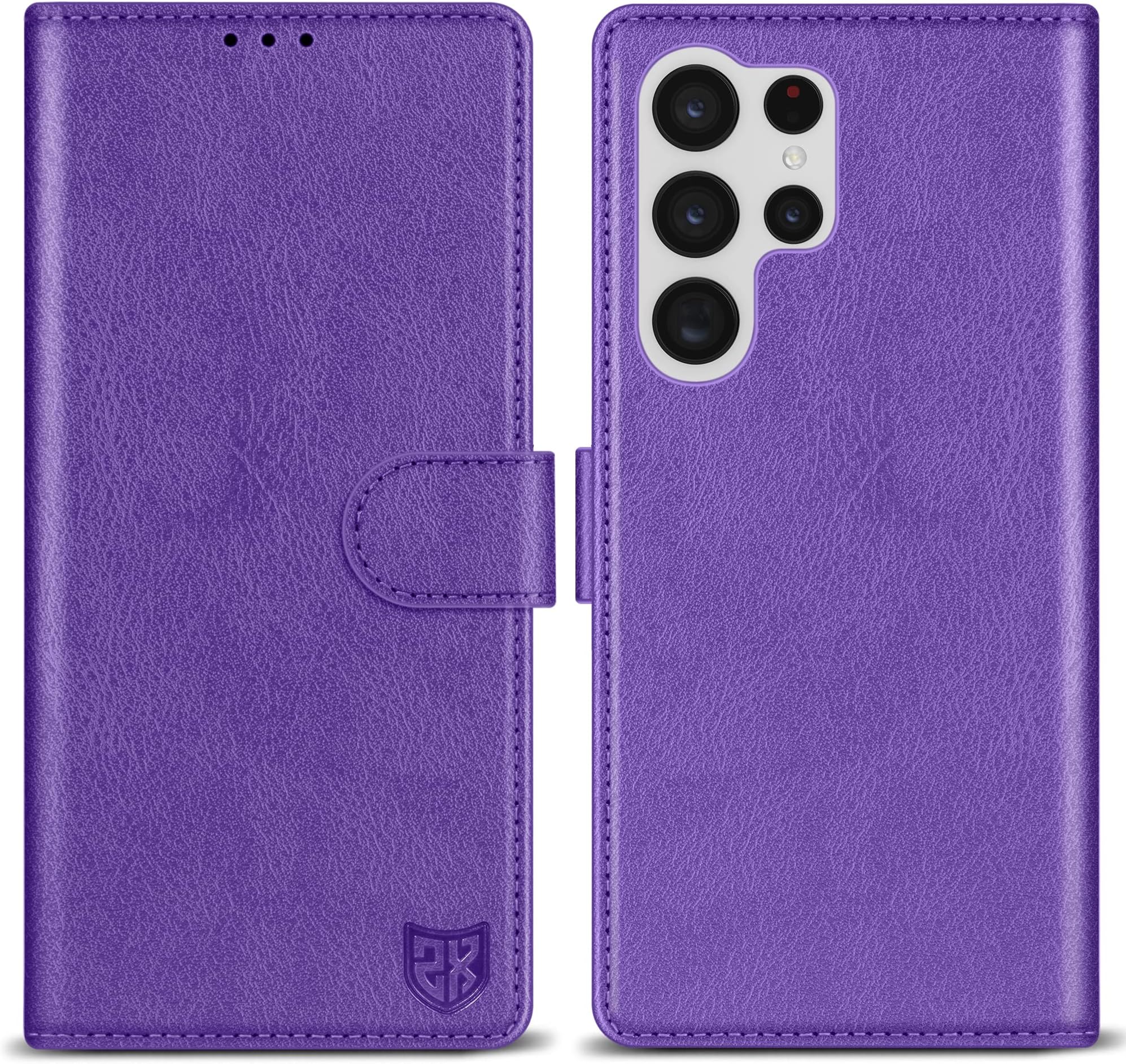 Amazon.com: ZZXX for Samsung Galaxy S22 Ultra Wallet Case with [RFID Blocking] Card Slot ...