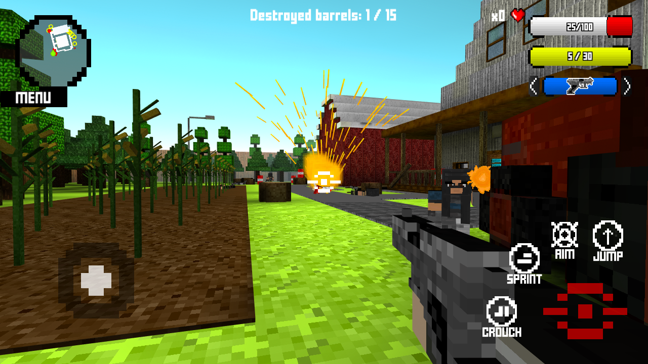 Blocky Strike Pixel Shooting - App on Amazon Appstore