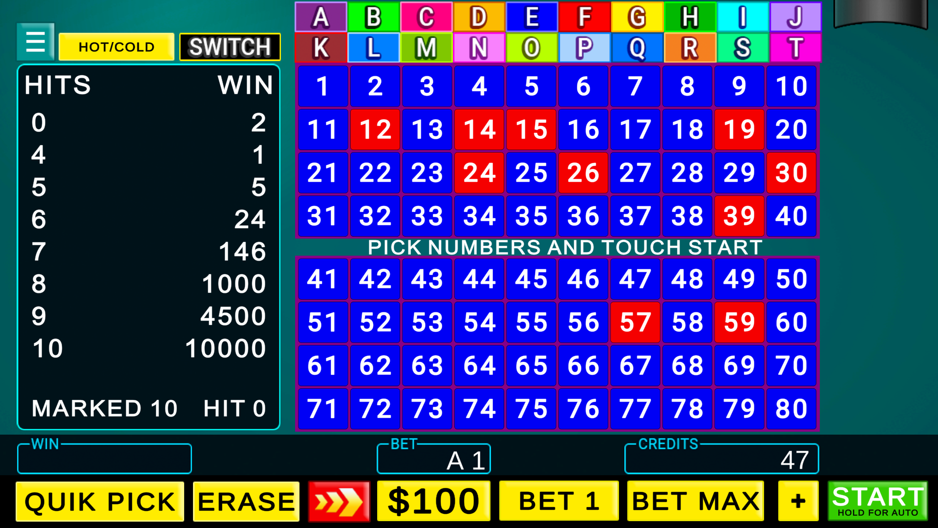 Multi Card Keno Games - App on Amazon Appstore
