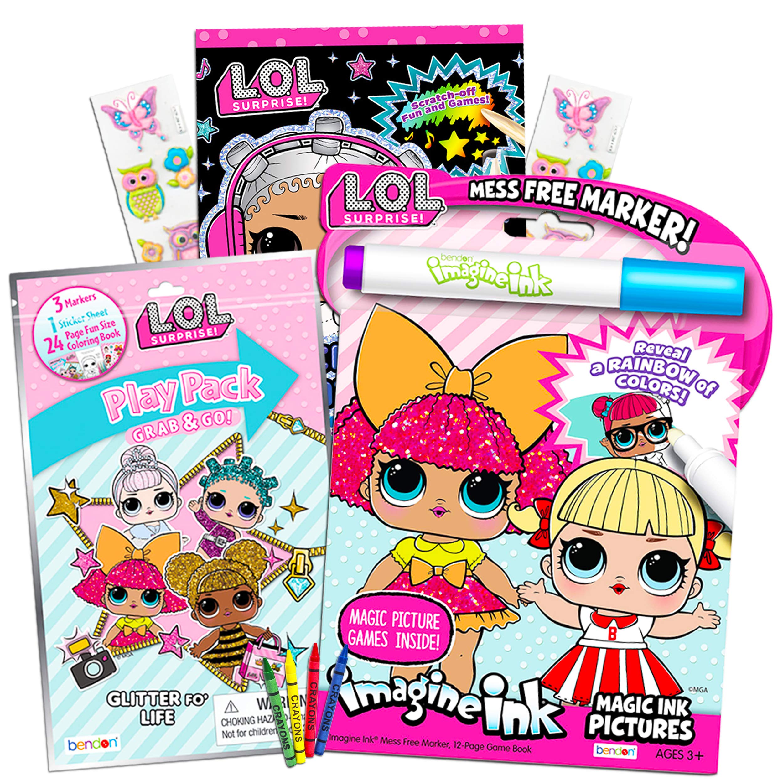 Buy L O L Dolls Coloring And Activity Bundle For Kids Toddlers LOL 