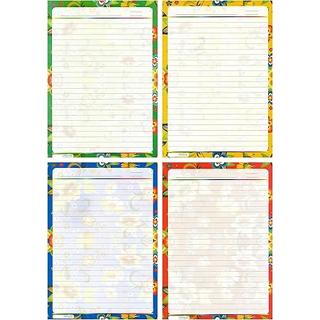 NABIL CREATION Art and Craft One Side Ruled Lines A4 Multipurpose ...