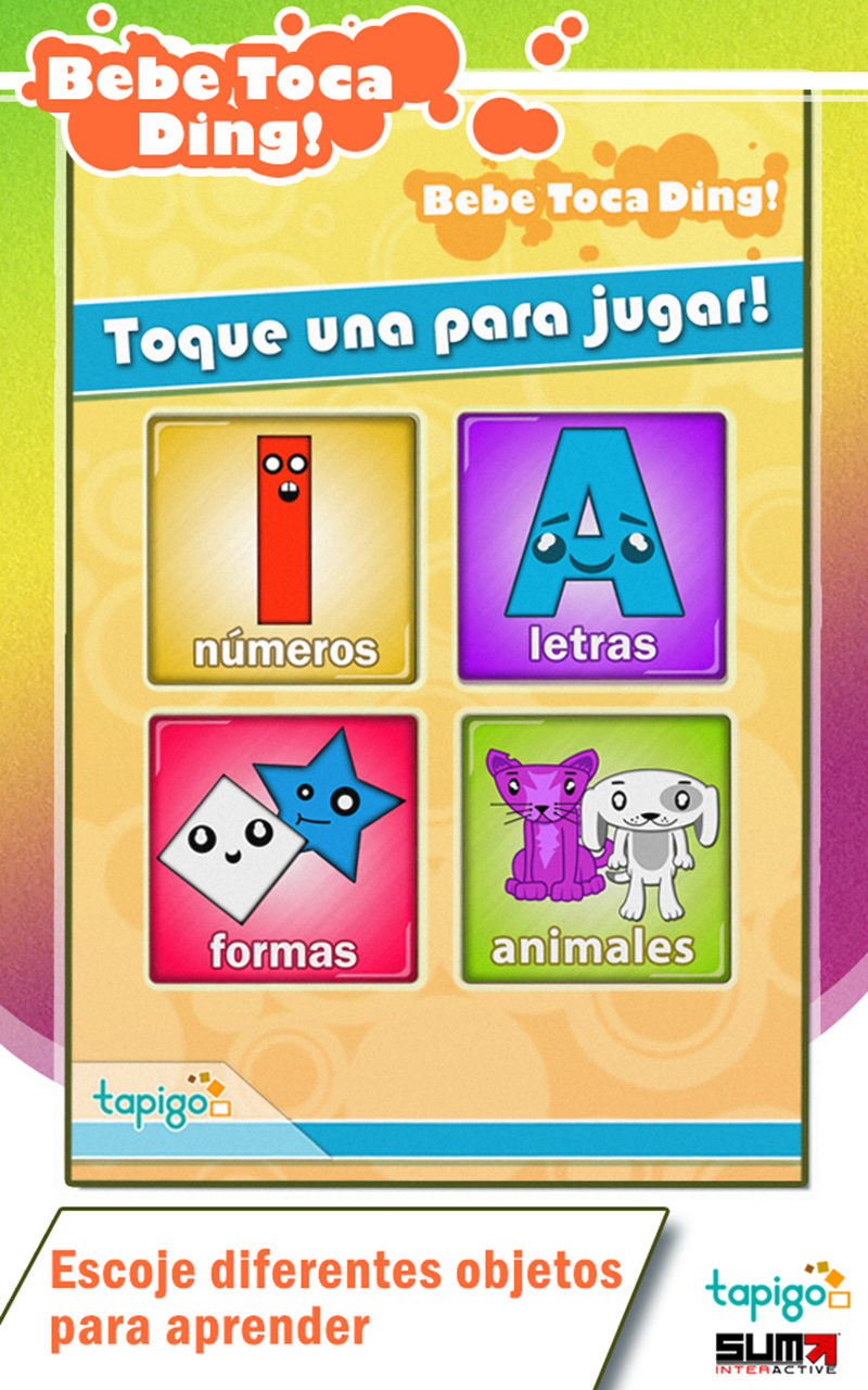 Bebe Toca Ding!: En Español Formas Números Letras Animales - App on ...