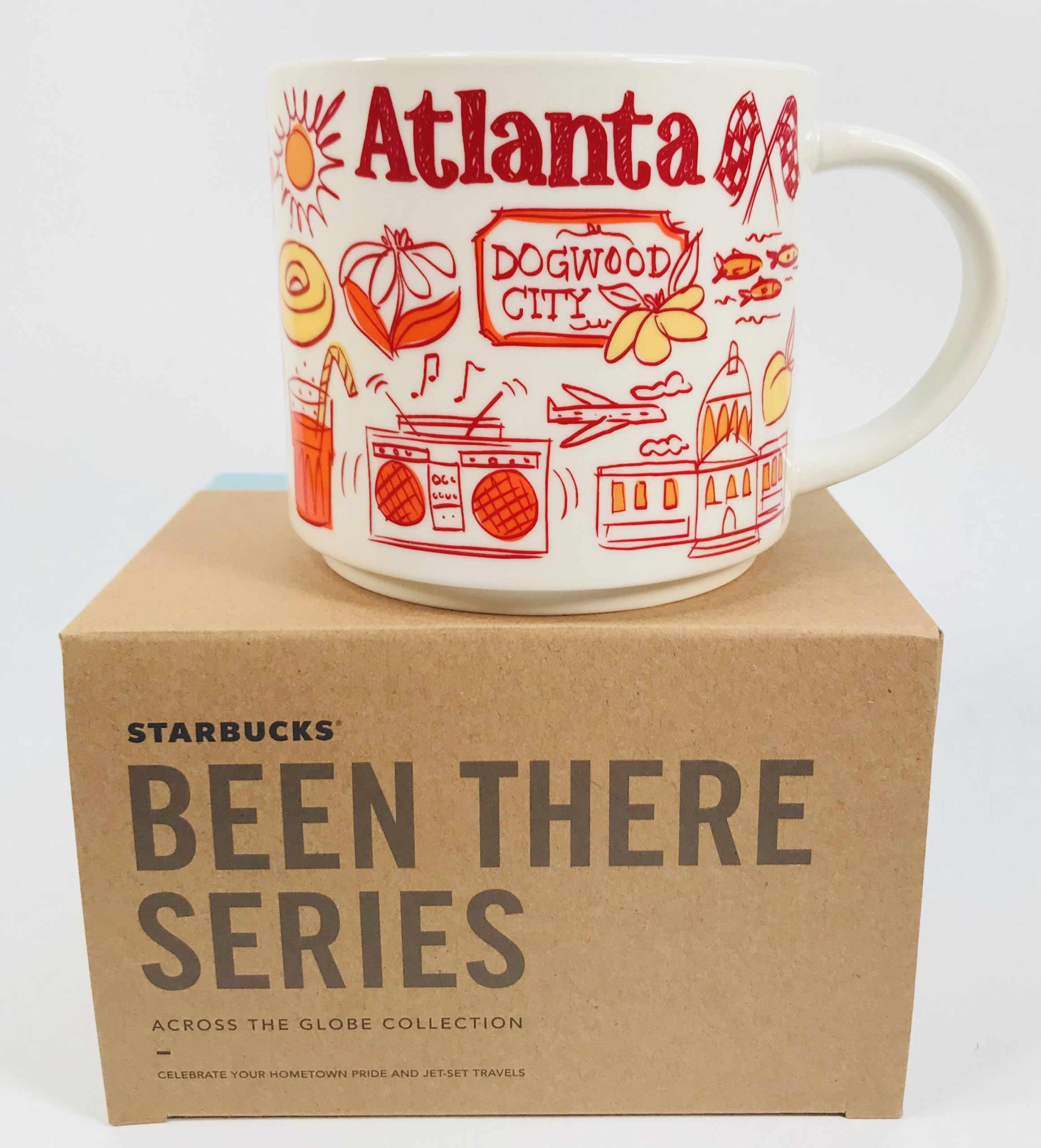 Amazon.com | Starbucks Atlanta Coffee Mug Been There Series Across The ...