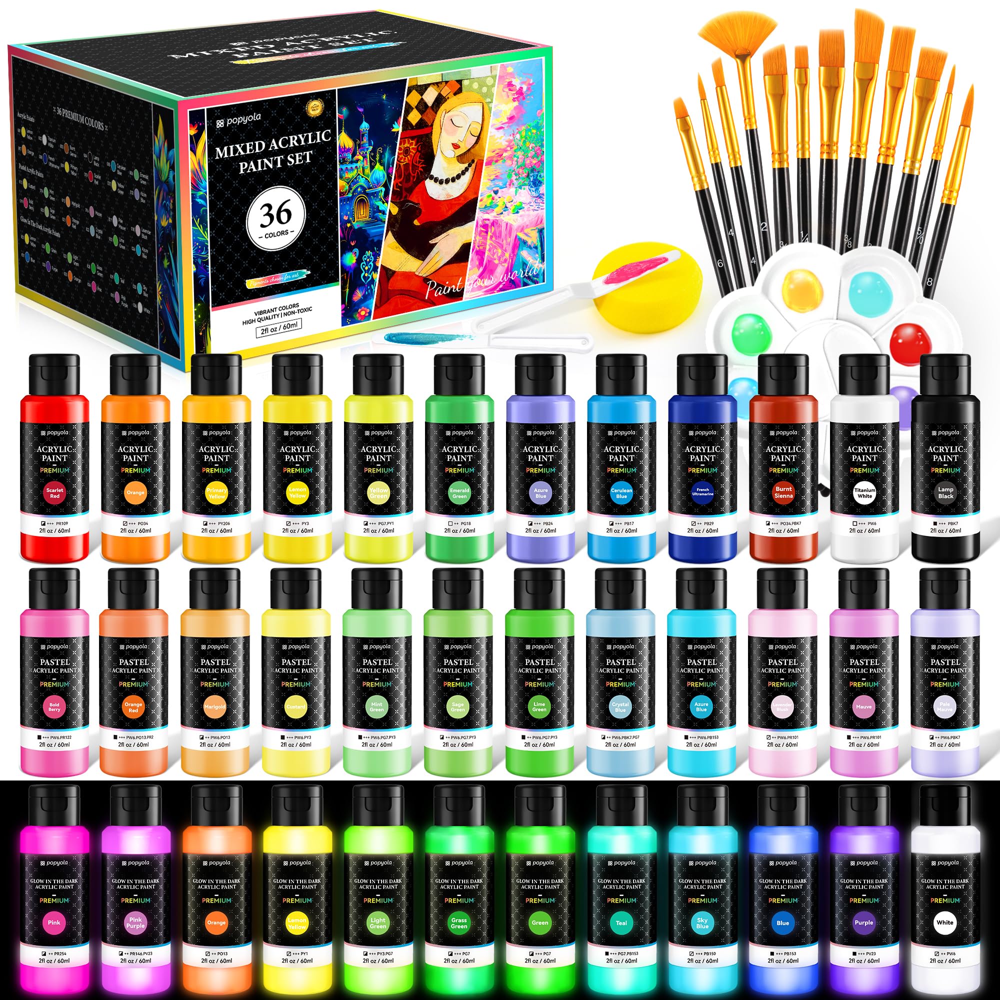 5 Best Glow In Dark Paint | Strontium Aluminate Paints