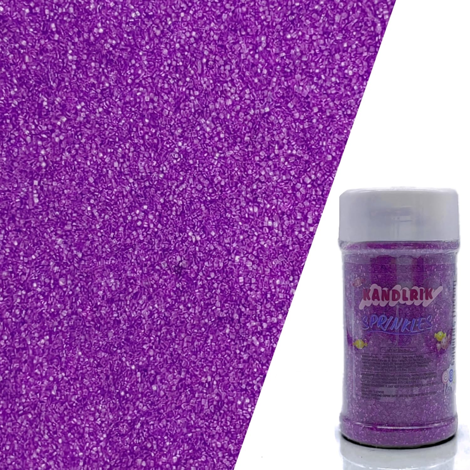 Amazon.com: Edible Sanding Sugar Sprinkles for Cookie Decorating, Sugar ...