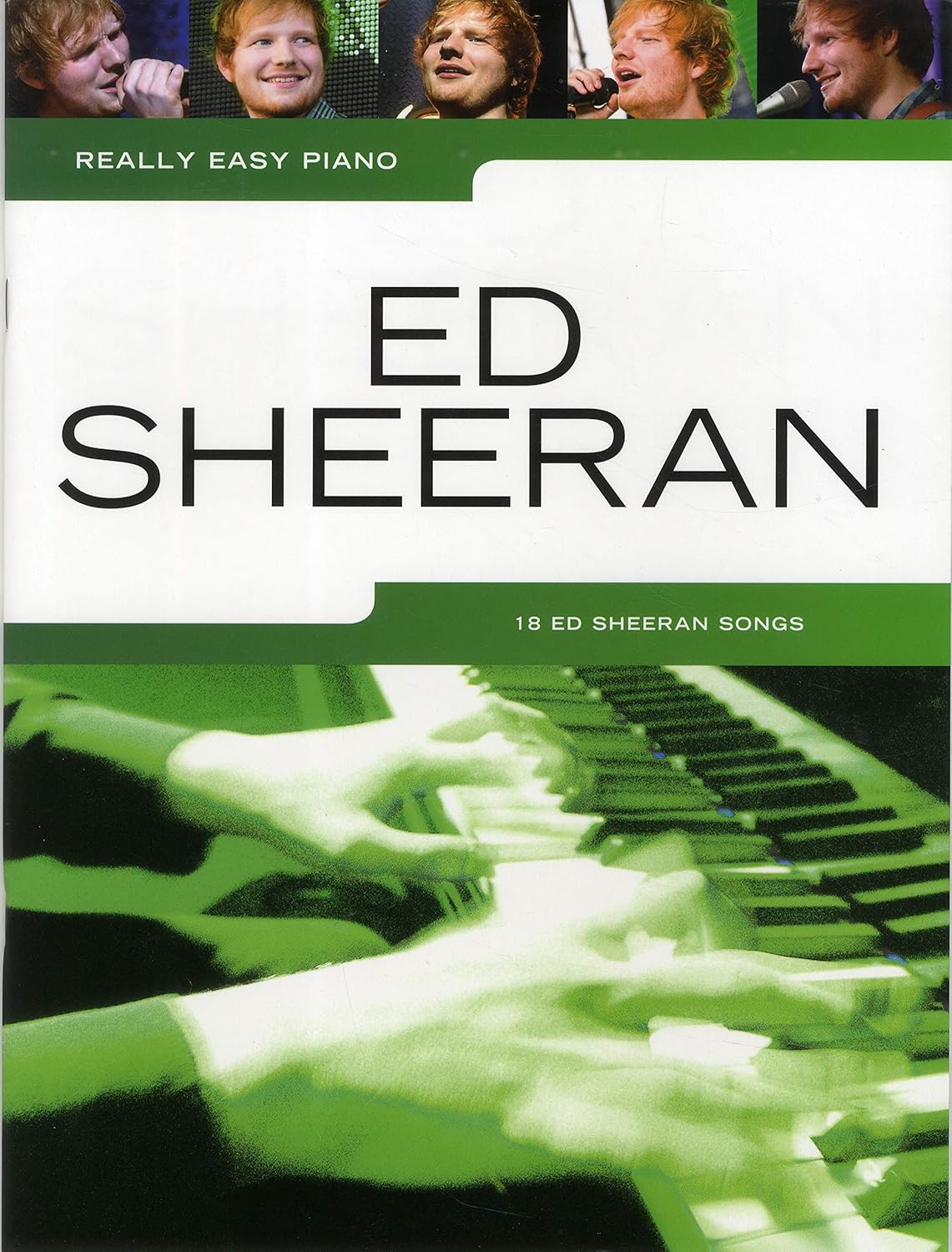 Really Easy Piano Ed Sheeran Book: Amazon.co.uk: Ed Sheeran ...
