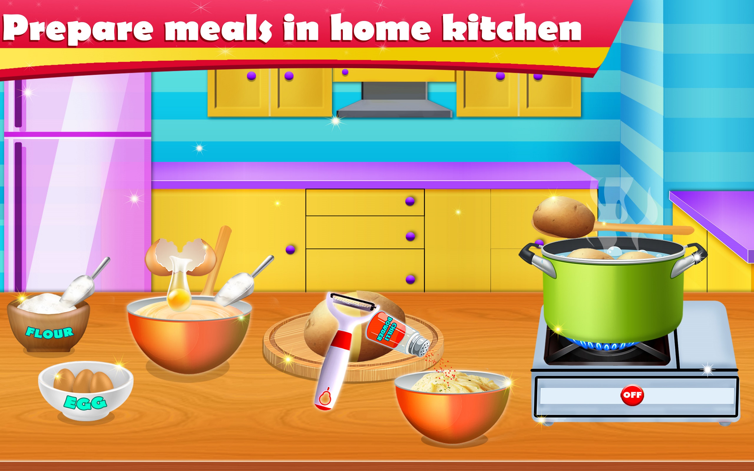 Indian Cooking Street Food Games | Star Chef Kitchen No Ads-Amazonアプリ ...