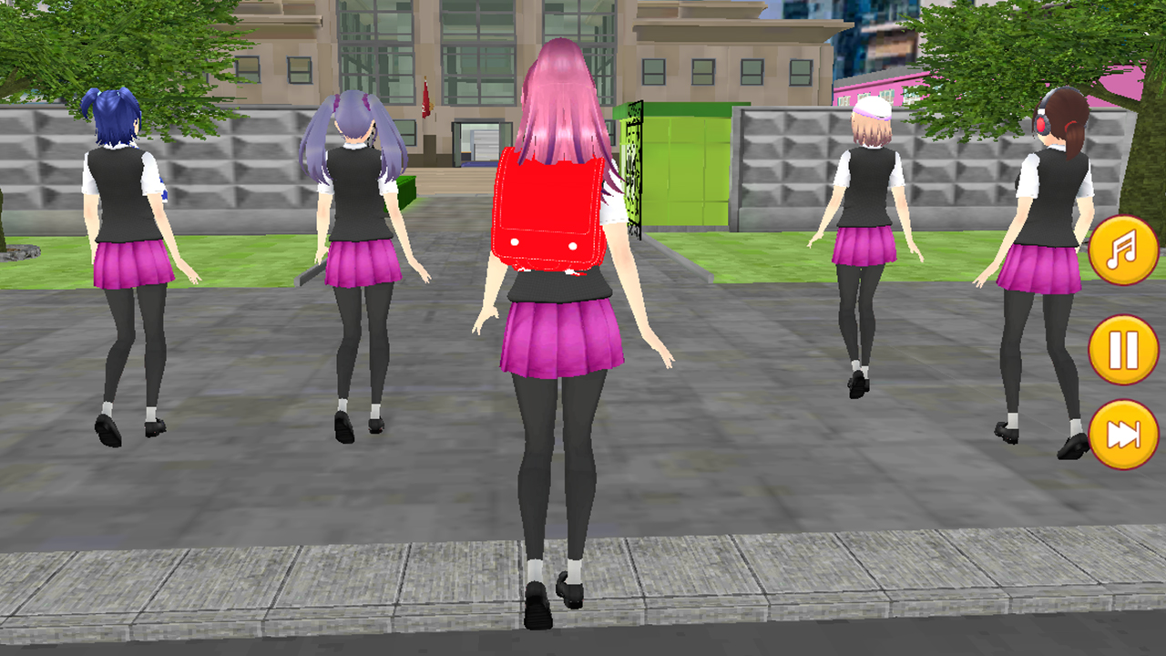 Anime High School Girl 2024 Life Simulator: High School Dream Life ...