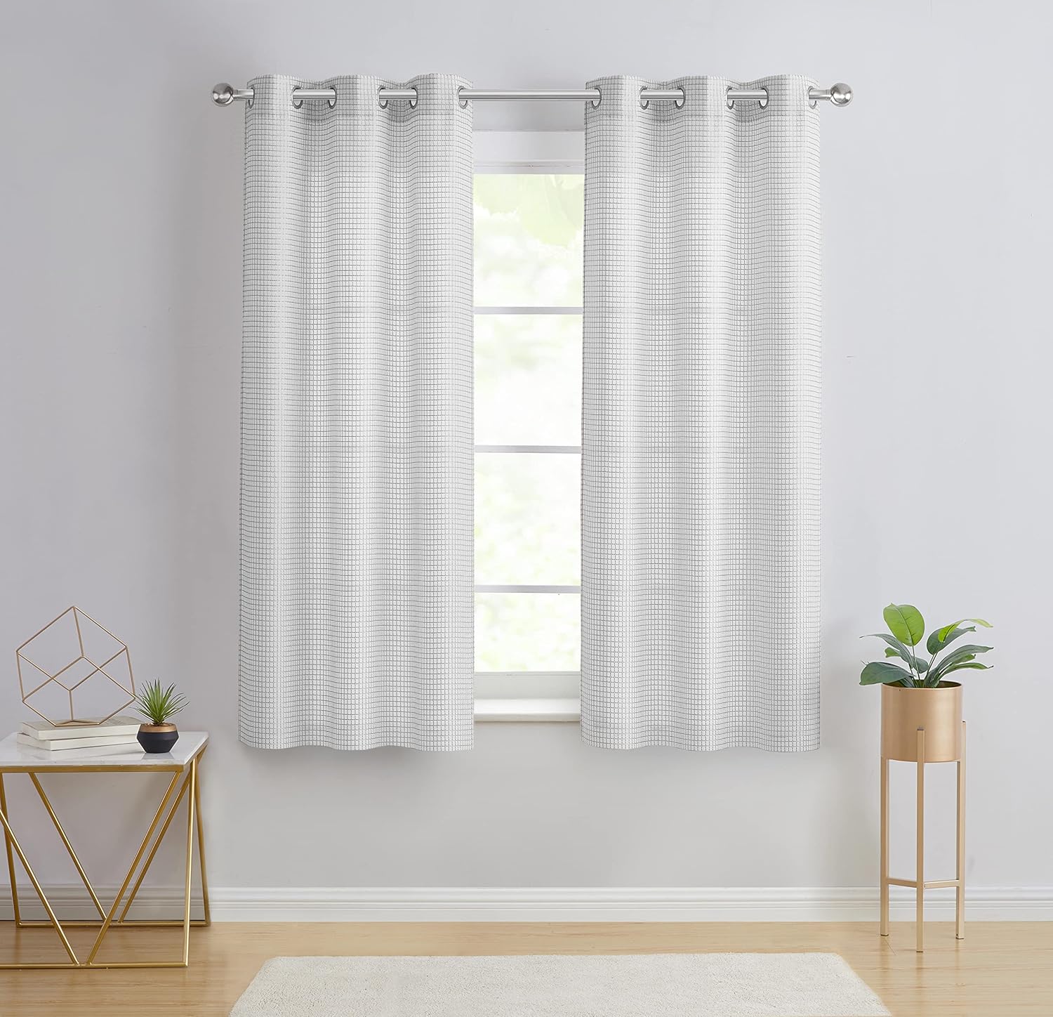 Amazon.com: VCNY Home - Light-Filtering Curtains, Window Treatment with ...