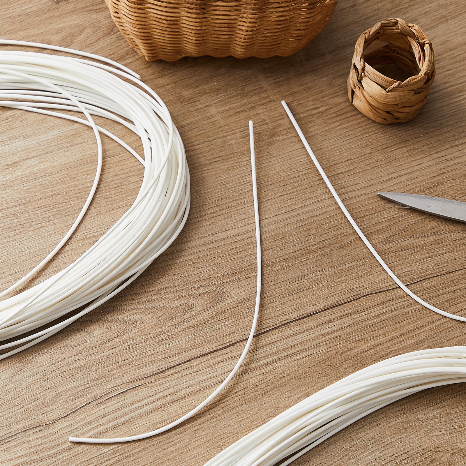 Snapklik.com : 2 Bundles 120 Ft Wicker Repair Kit Round Synthetic ...