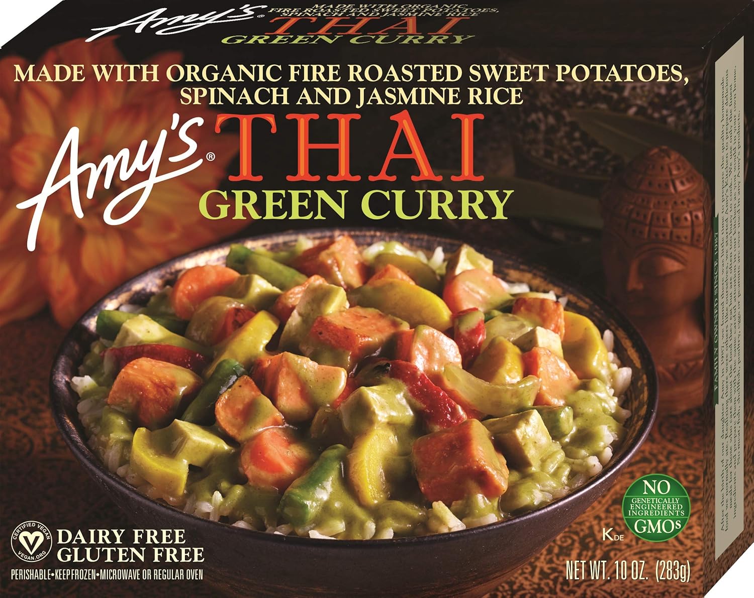Amazon.com: Amy's Frozen Meals, Vegan Thai Green Curry, Made With ...