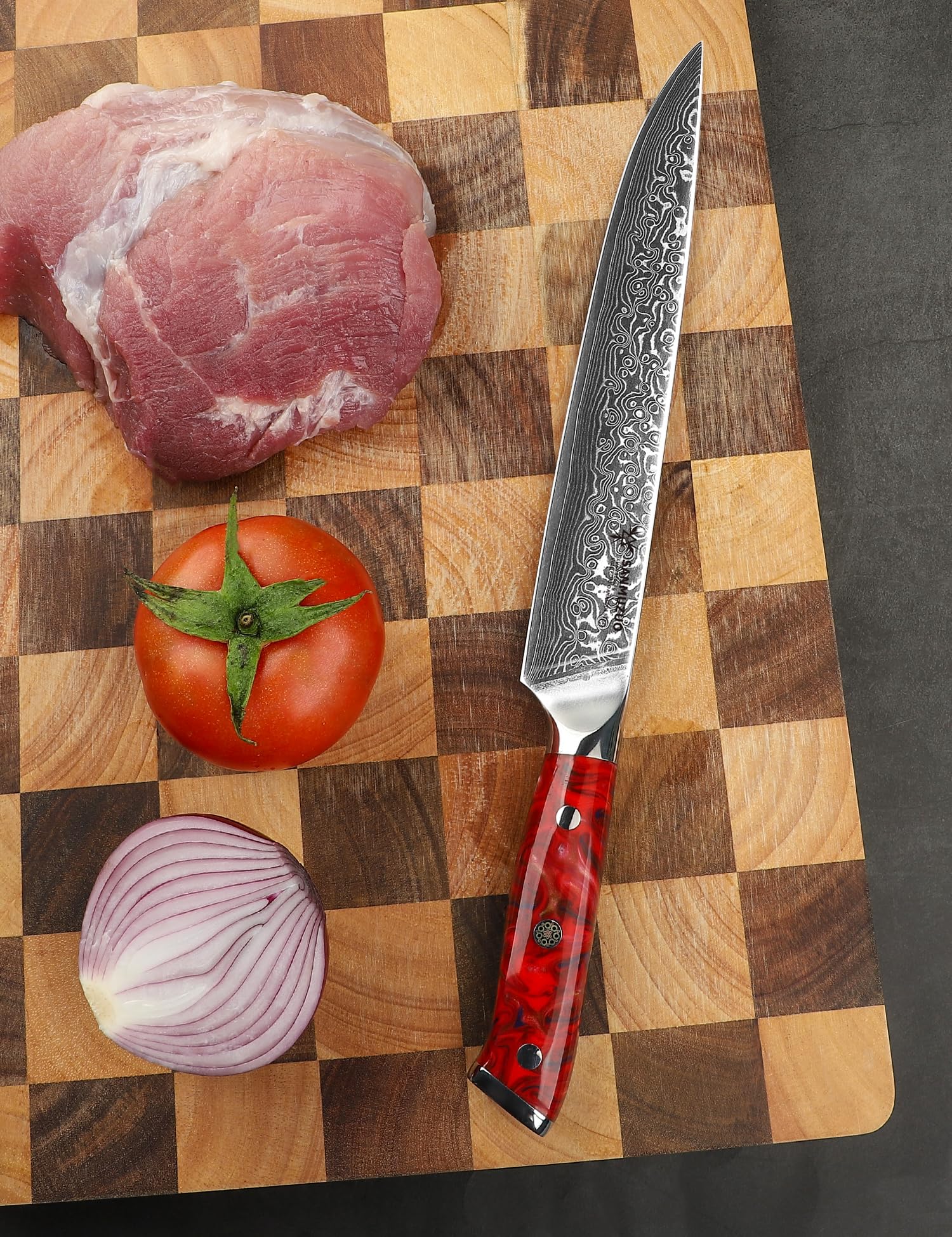 Snapklik.com : SANMUZUO Carving Knife - 9 Inch Slicing Knife- Xuan ...
