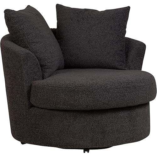 Amazon.com: Porter Designs Fuzzy Accent Chair, Gray : Home & Kitchen