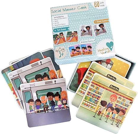 Amazon.com: Social Behavior Learning Game - Social Communication and ...