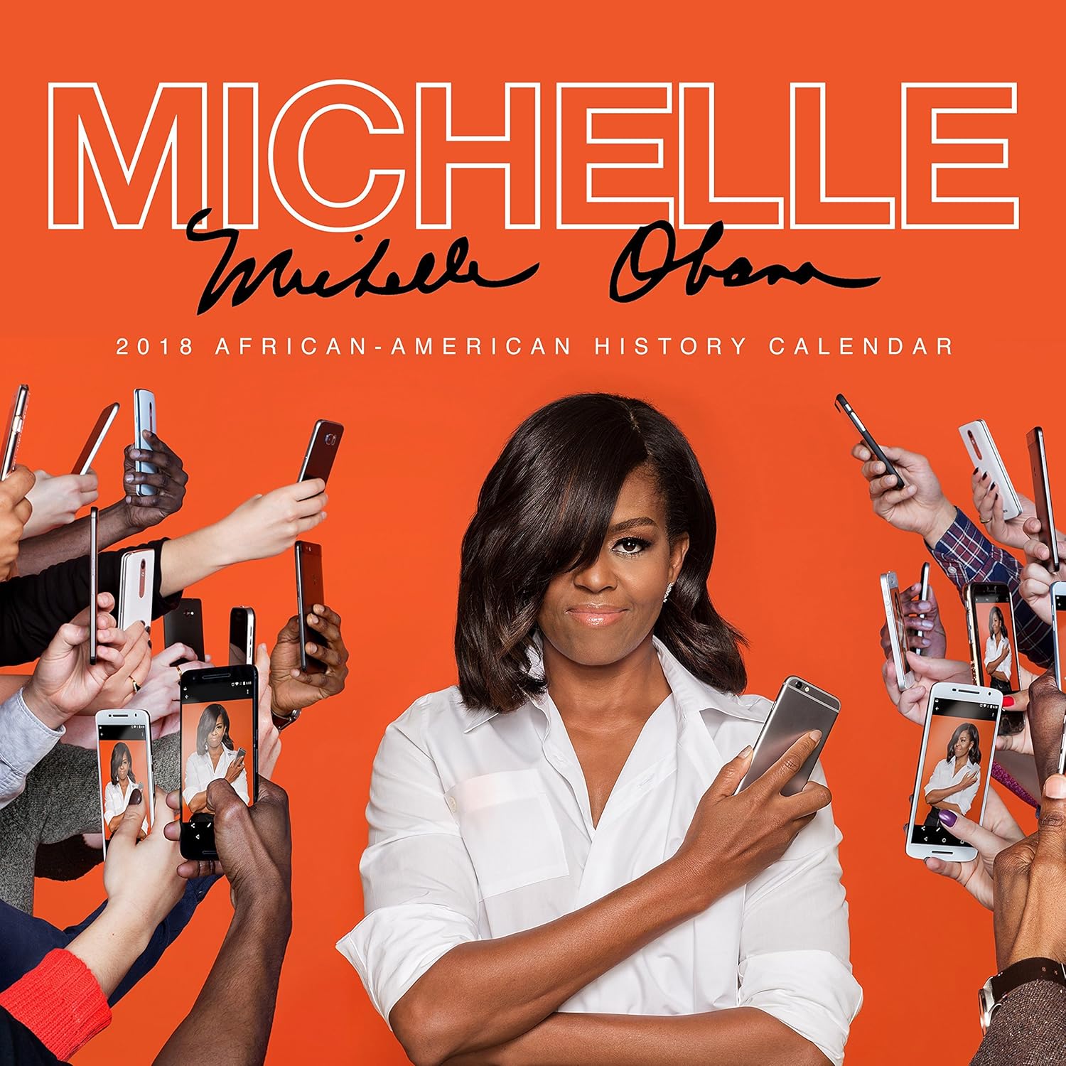 Amazon.com: 777 Tri-Seven Entertainment 2018 Michelle Obama Calendar ...