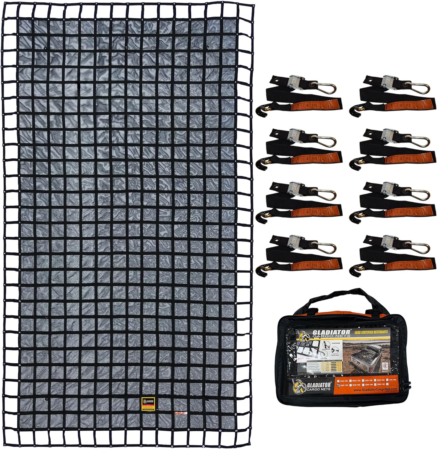 Gladiator Cargo Net - Heavy Duty Truck Cargo Net - Double Extra Large ...