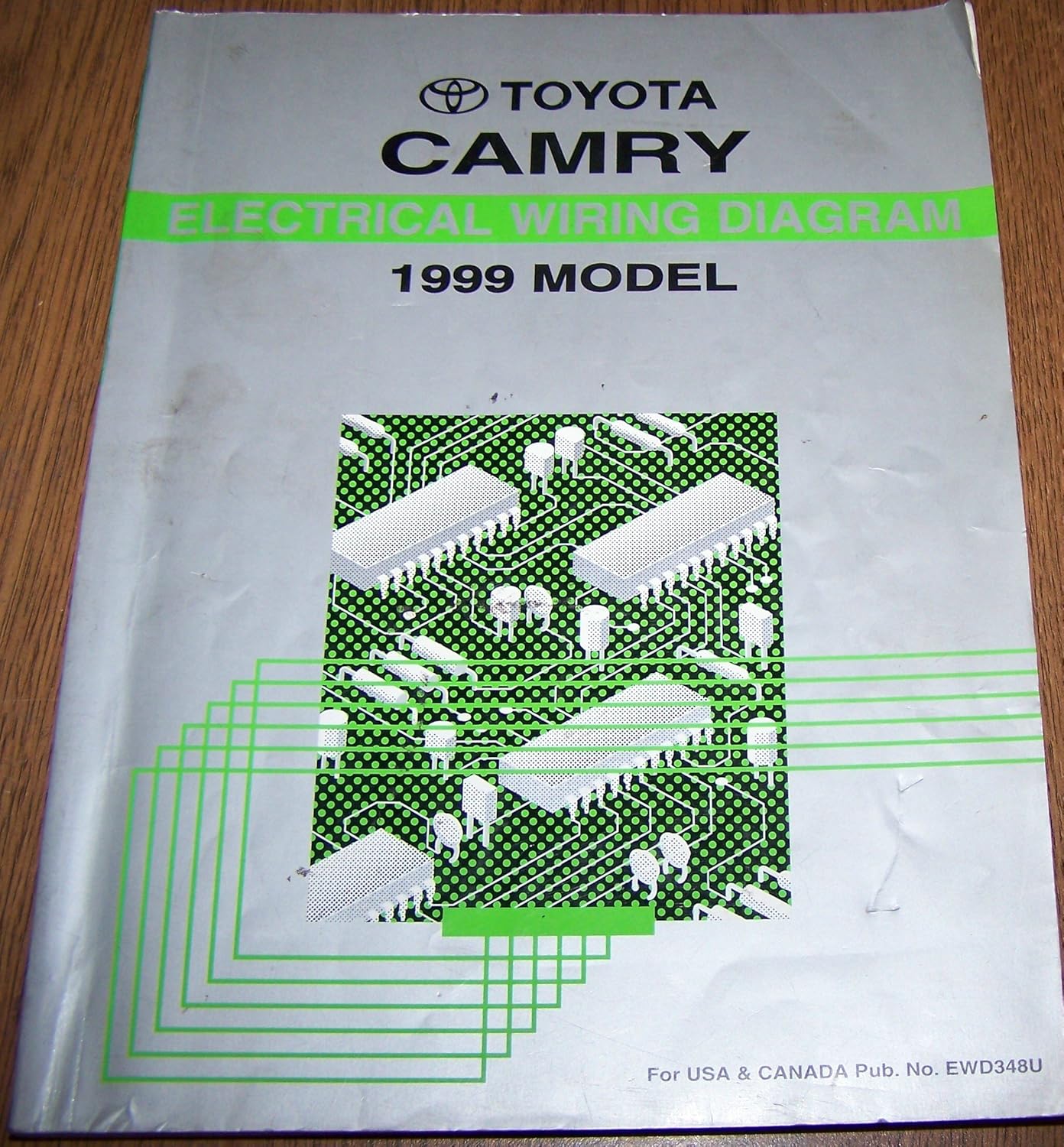 1999 Toyota Camry Electrical Wiring Diagram Repair Manual: Books ...