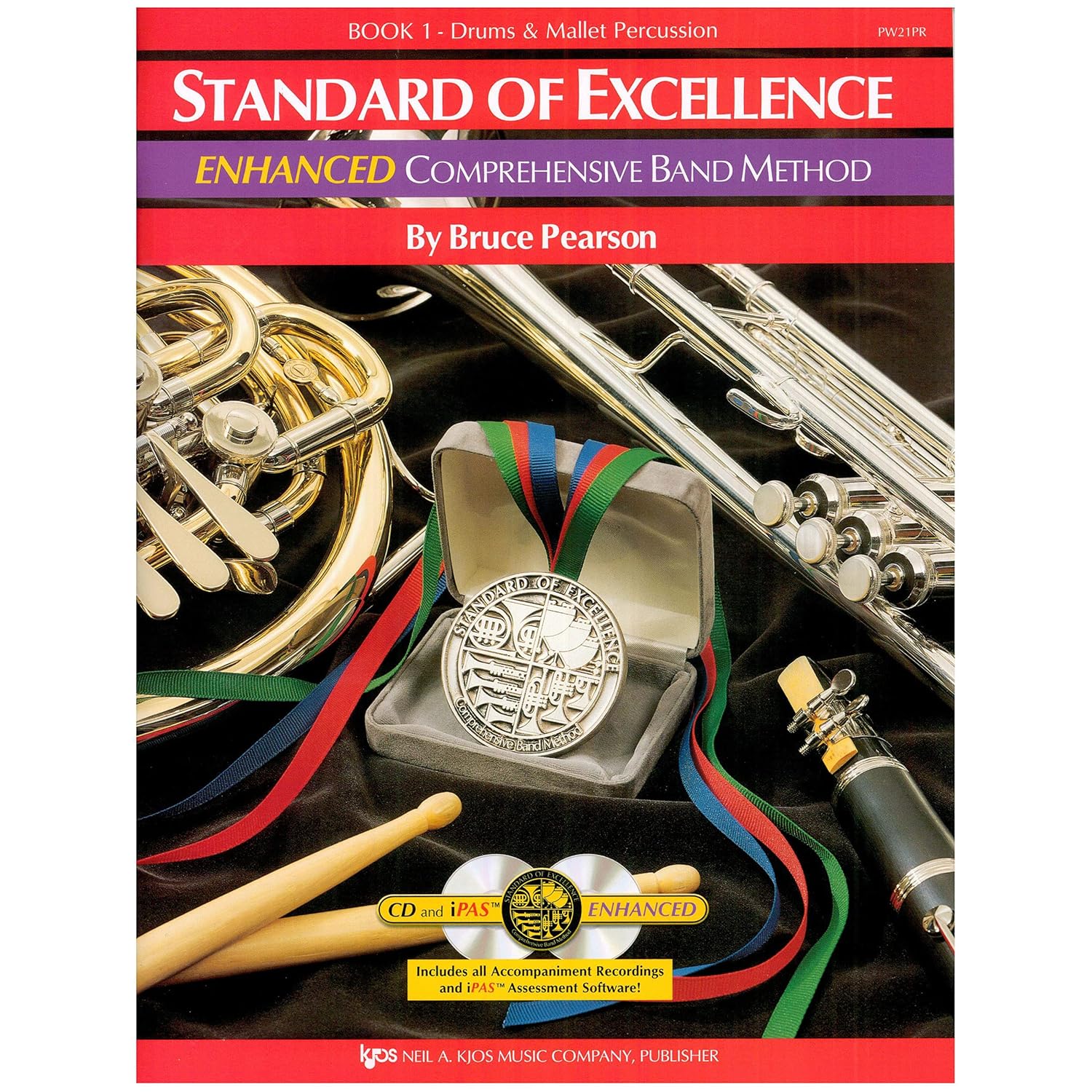 W21PR - Standard of Excellence Book 1 Drums and Mallet Percussion - Book Only (Standard of ...