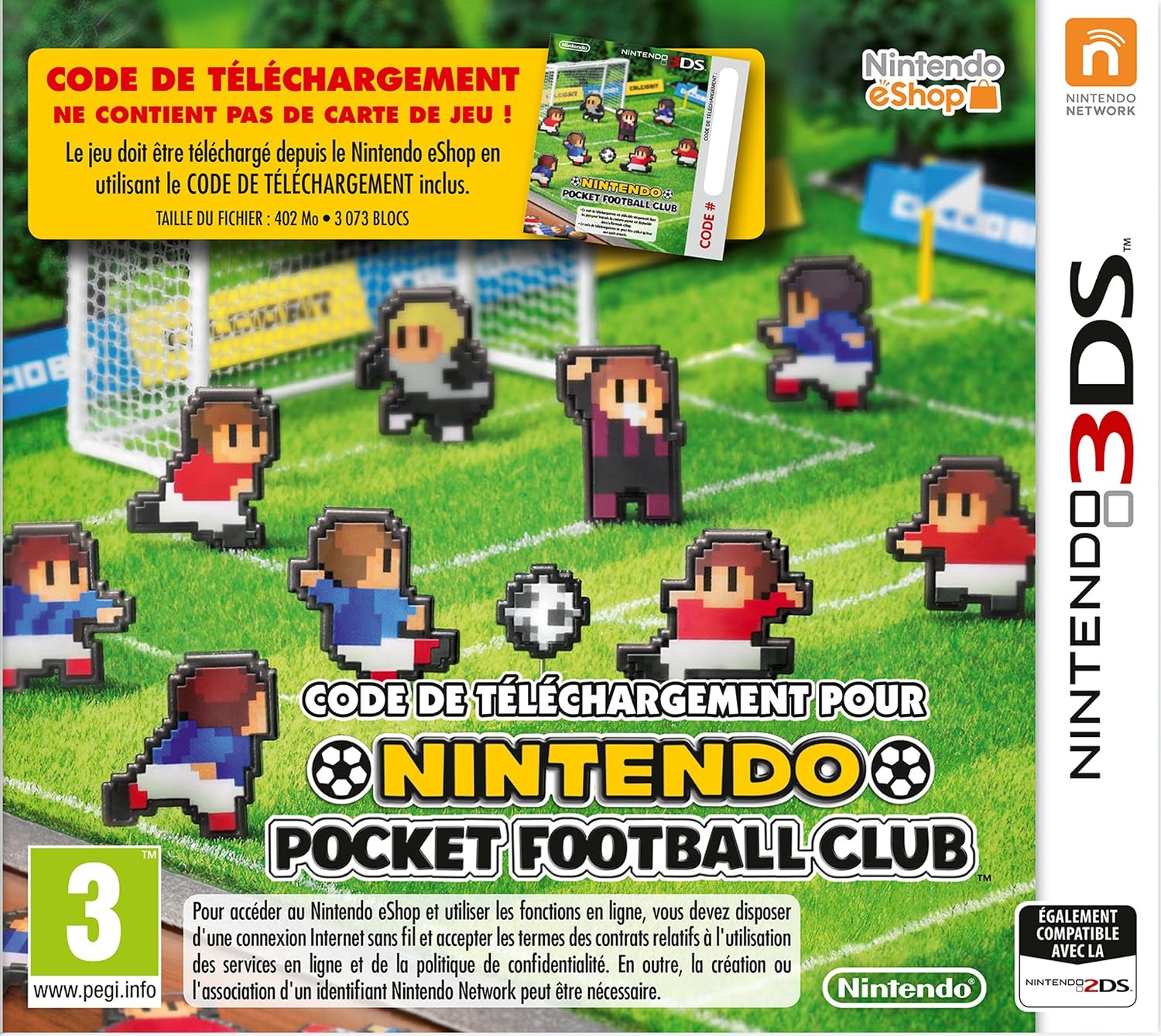 Nintendo SW NDS POCKET FOOTBALL CLUB - 3DS