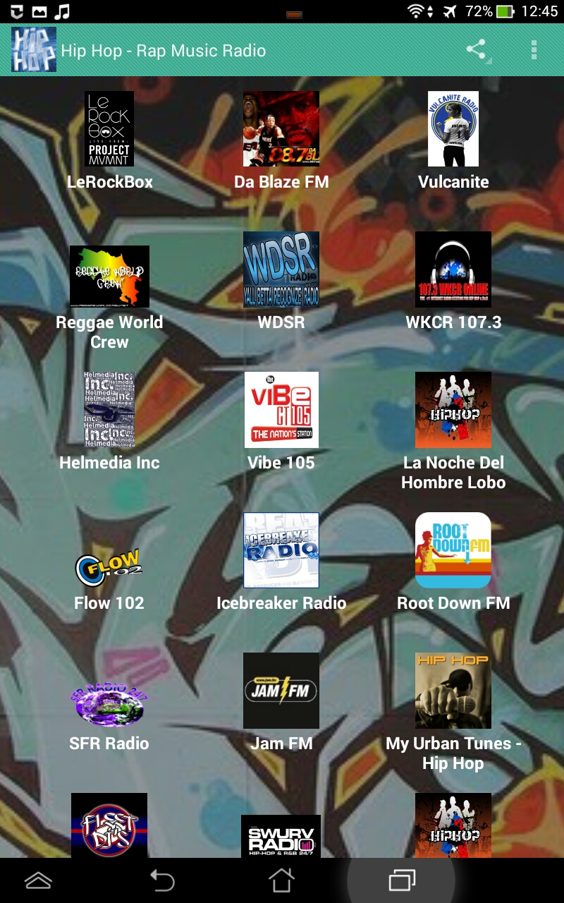 Hip Hop - Rap Music Radio Stations - App on Amazon Appstore